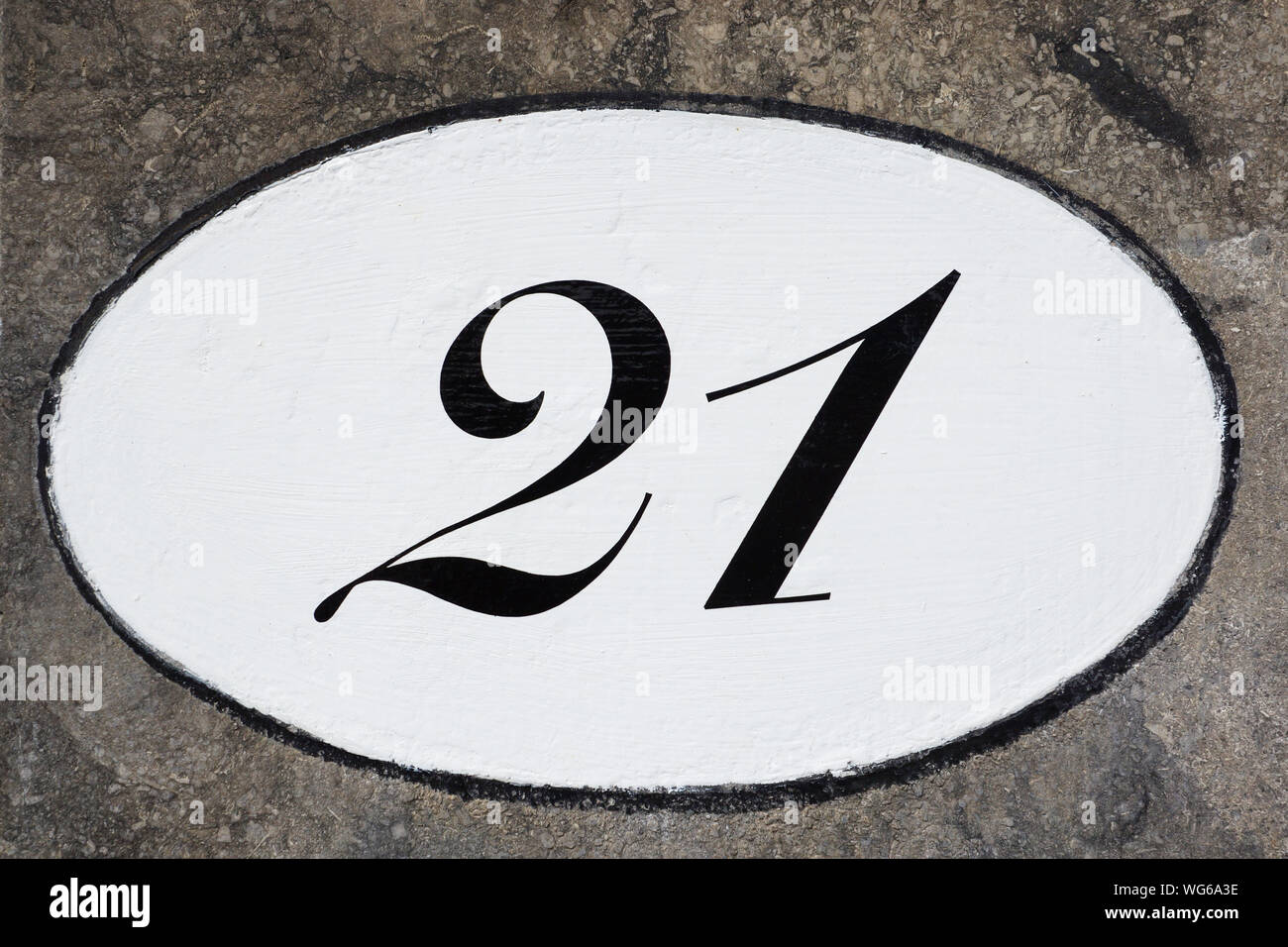 21 number hi-res stock photography and images - Alamy