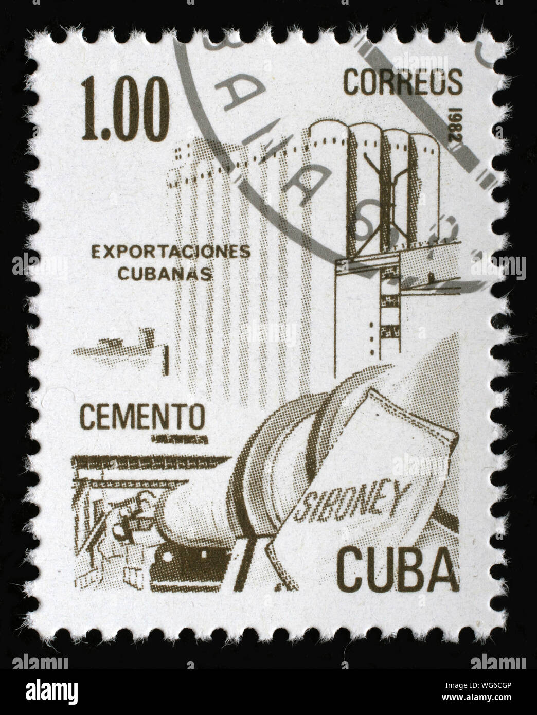 Vintage cuba stamp hi-res stock photography and images - Alamy