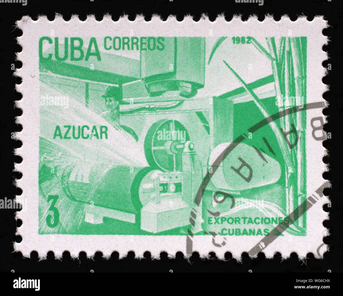 Vintage cuba stamp hi-res stock photography and images - Alamy