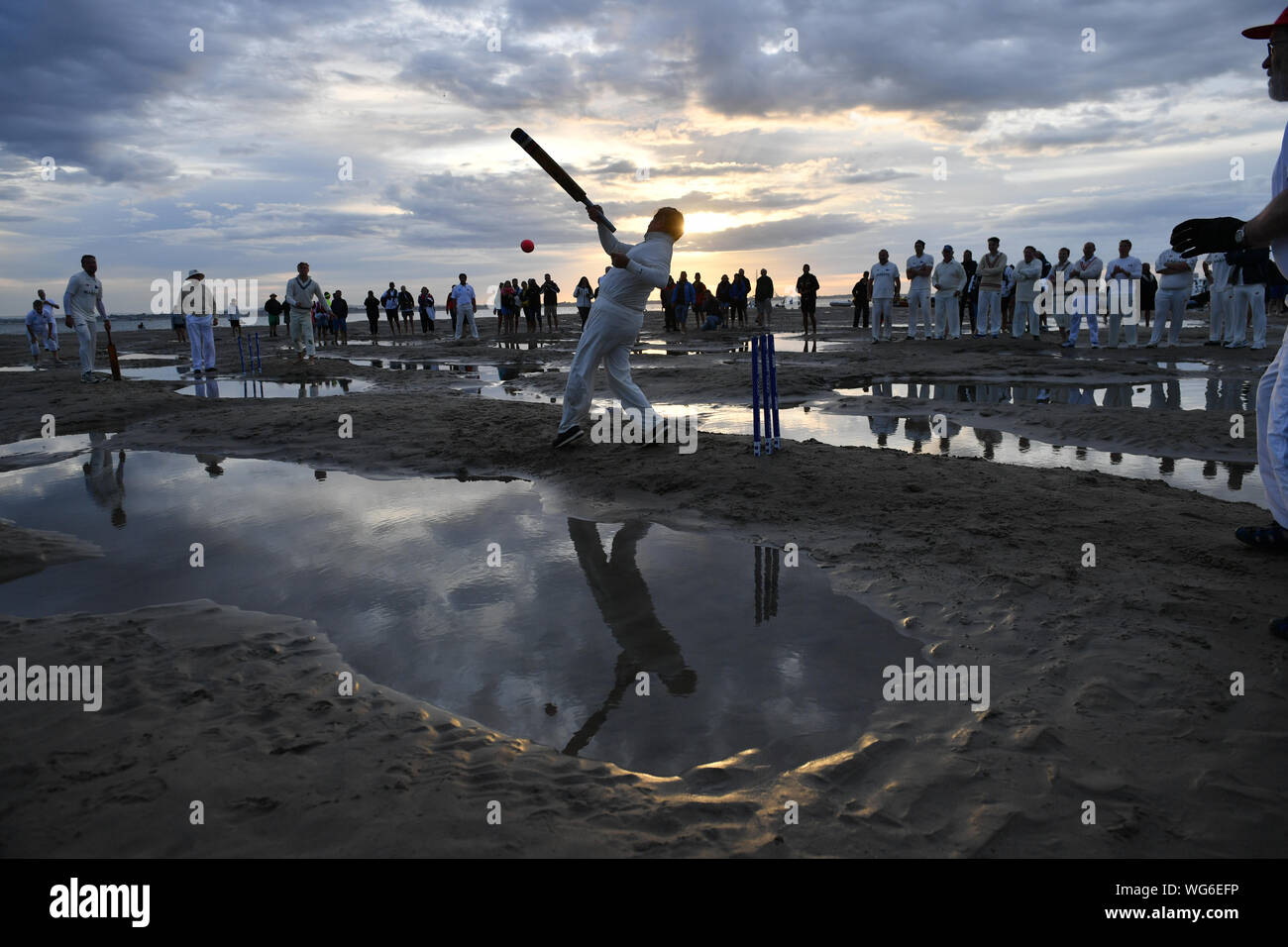 Annual Brambles Cricket Match Between Clubs High Resolution Stock ...