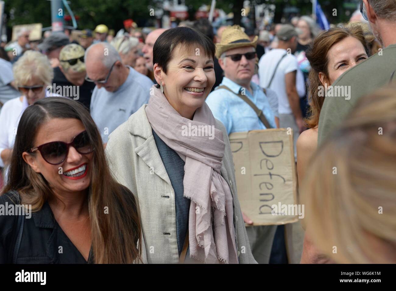Stop The Coup protest march in Brighton 31/08/2019 against the ...