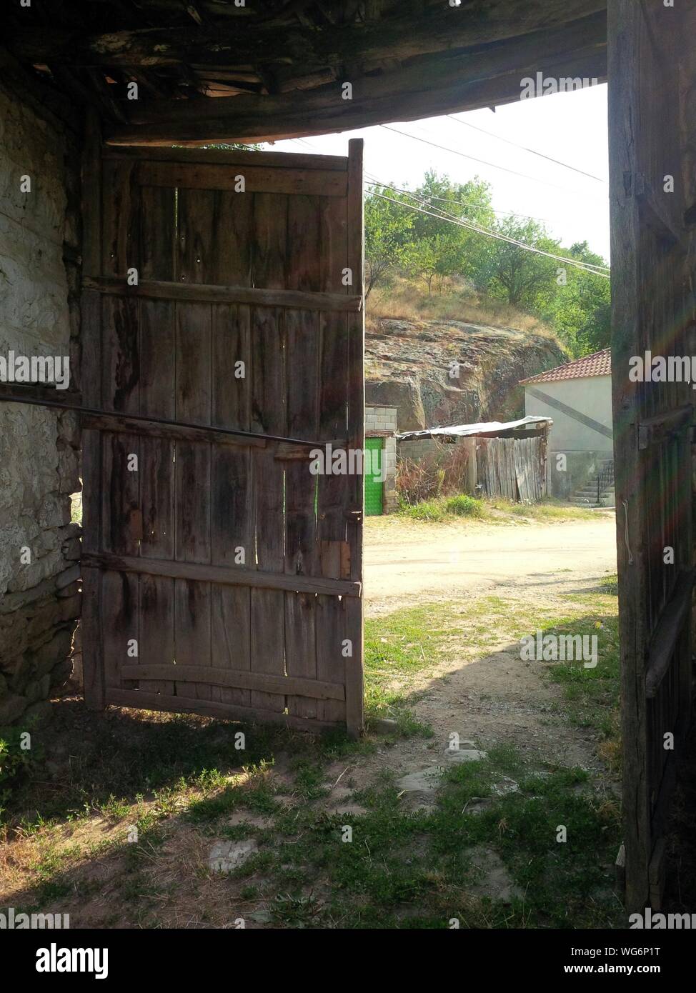 Old village door hi-res stock photography and images - Alamy