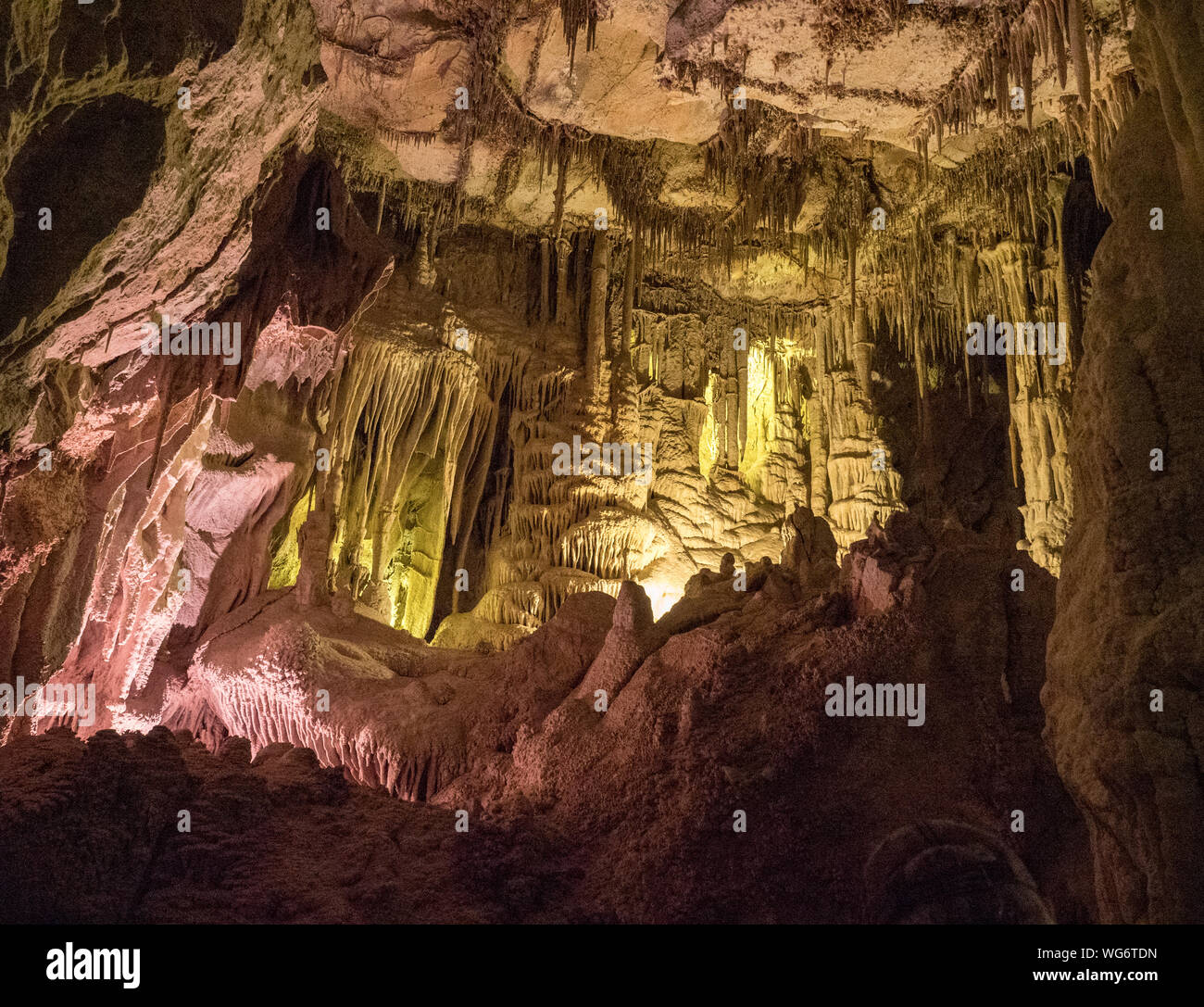 Lehman cave in Great Basin National Park, Baker, Nevada, USA Stock ...
