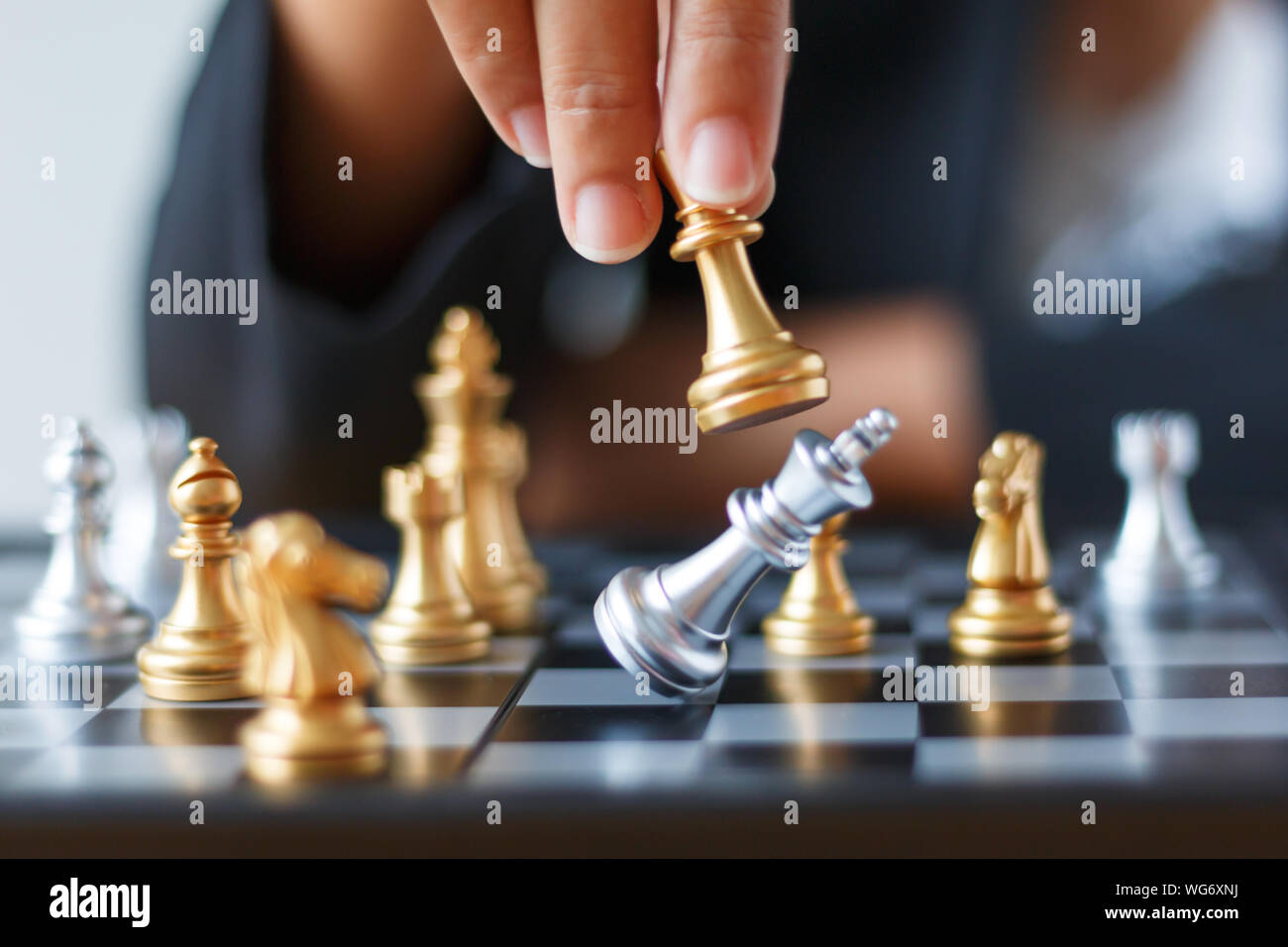 Human chess hi-res stock photography and images - Alamy