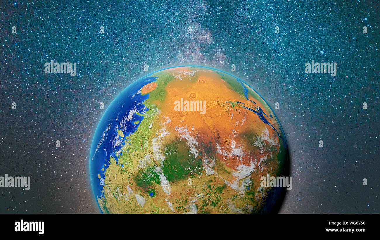 Terraforming hi-res stock photography and images - Alamy
