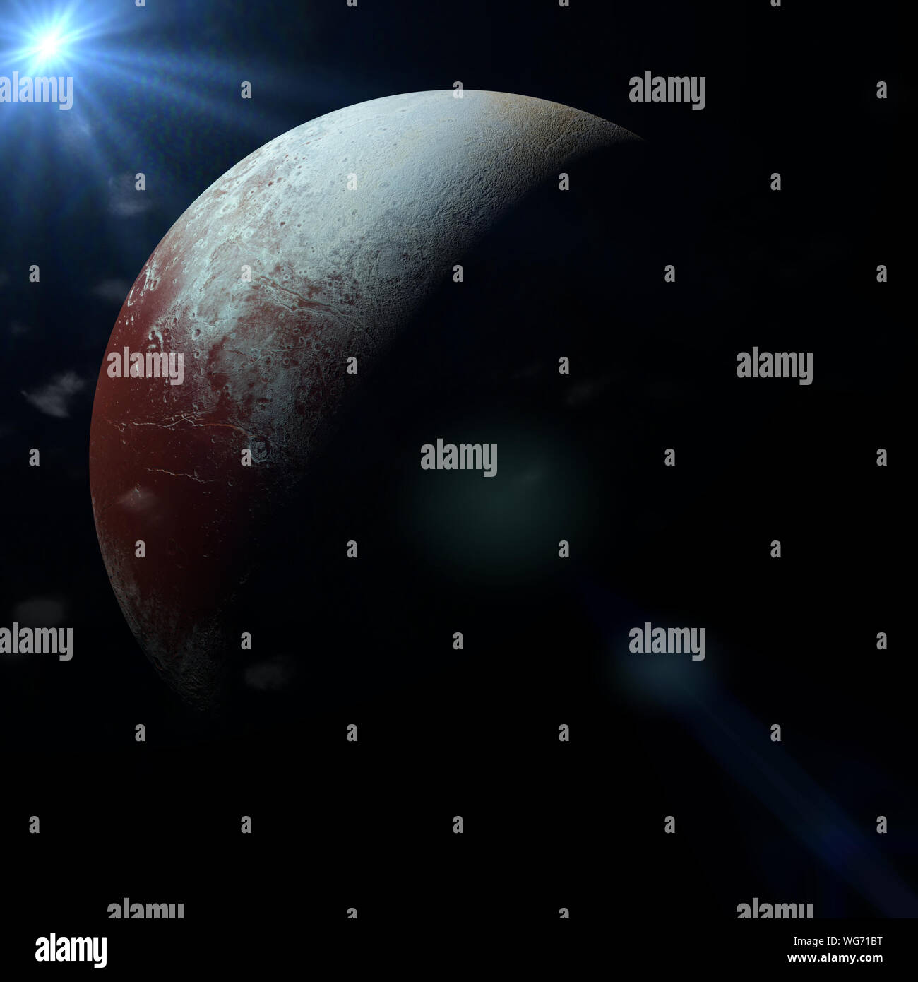 Dwarf planet pluto hi-res stock photography and images - Alamy