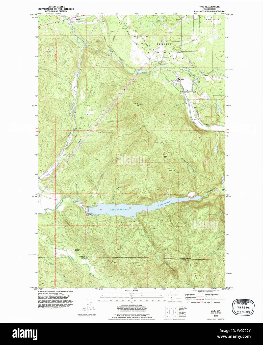 Map of vail hi-res stock photography and images - Alamy
