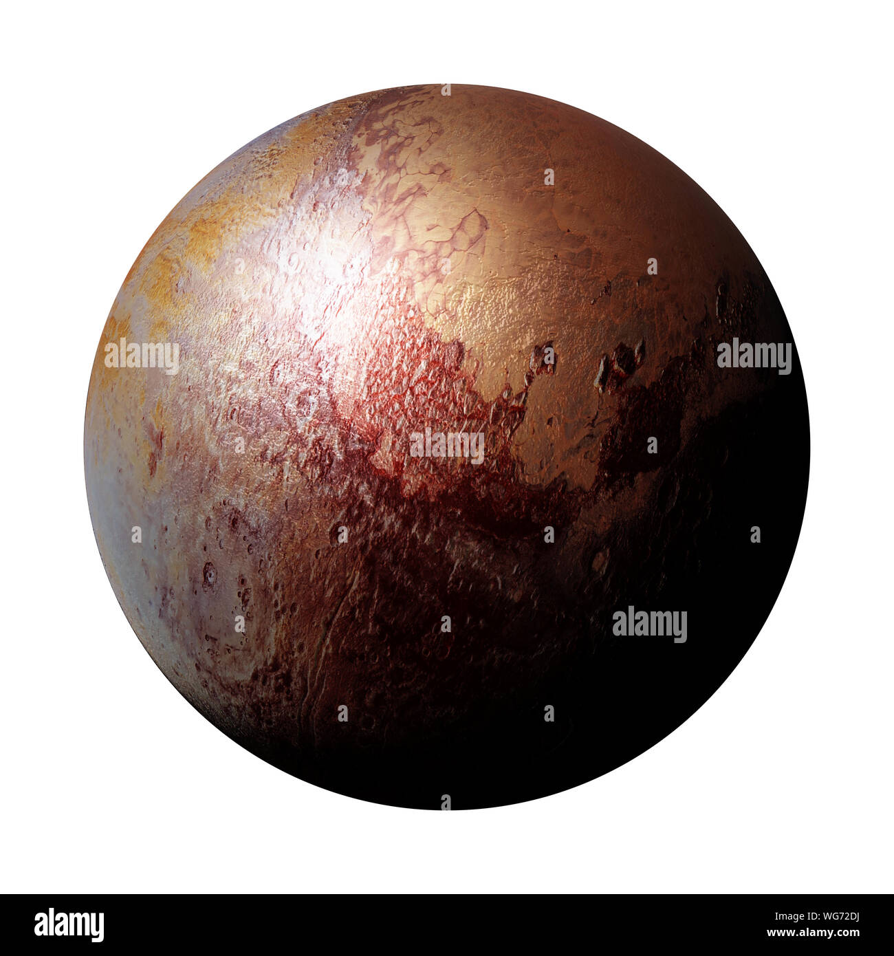 Planet Pluto Drawing