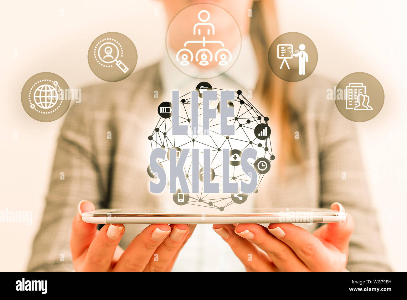 Writing note showing Life Skills. Business concept for skill that is ...