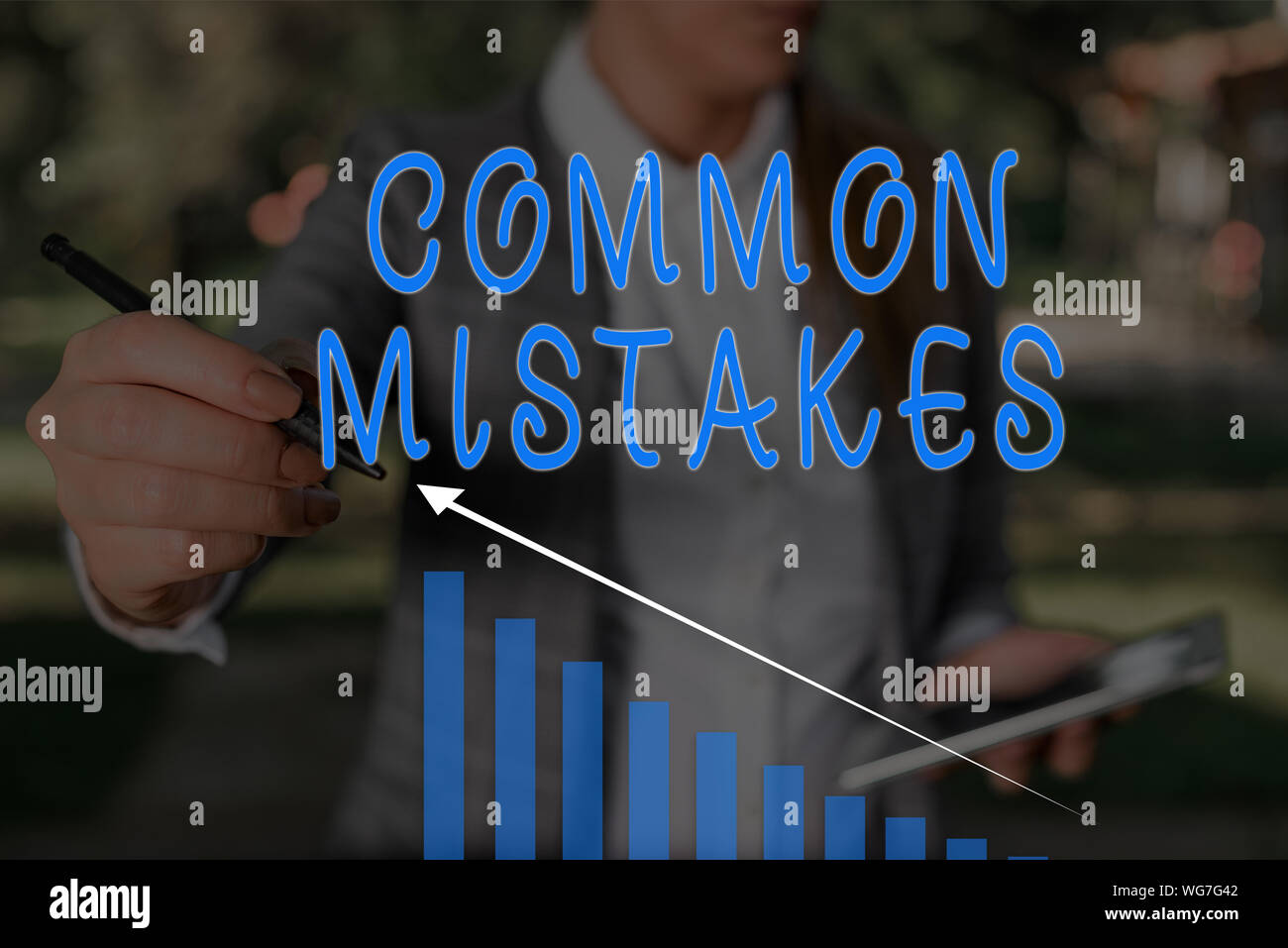 Word writing text Common Mistakes. Business photo showcasing actions ...
