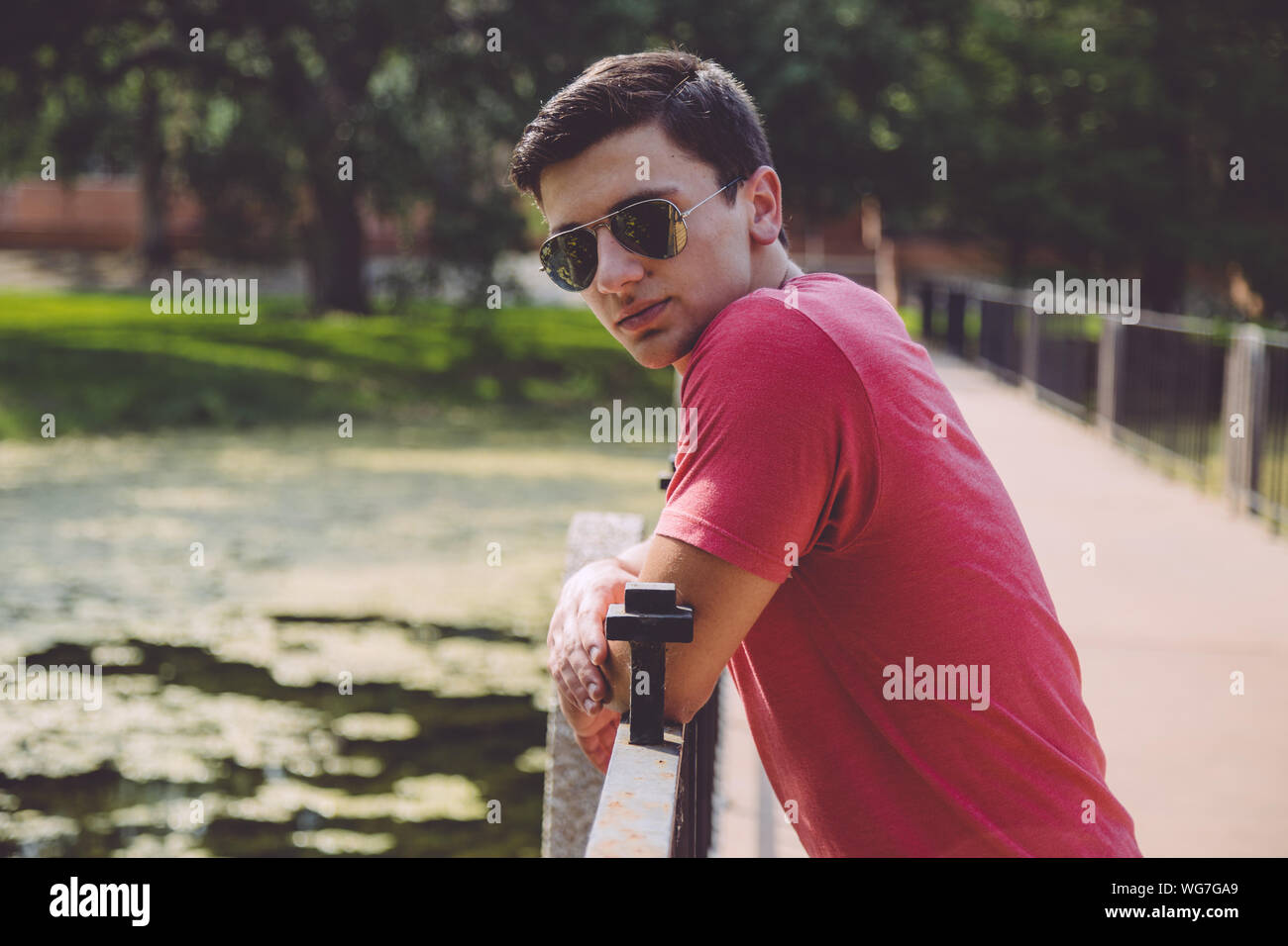 Man bridge hi-res stock photography and images - Alamy