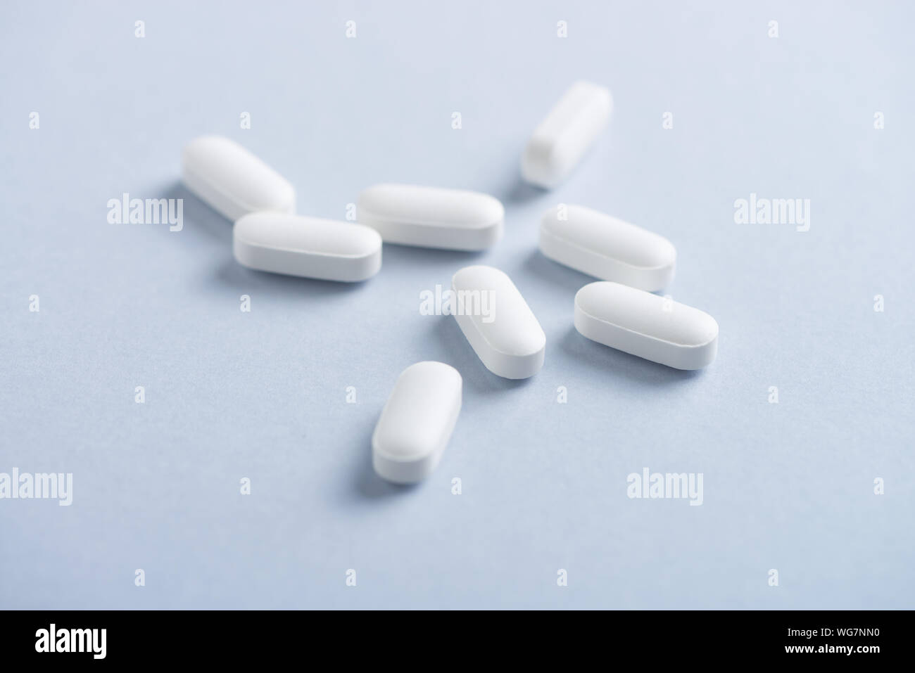 Lysine tablets. Concept for a healthy dietary supplementation. Nervous ...