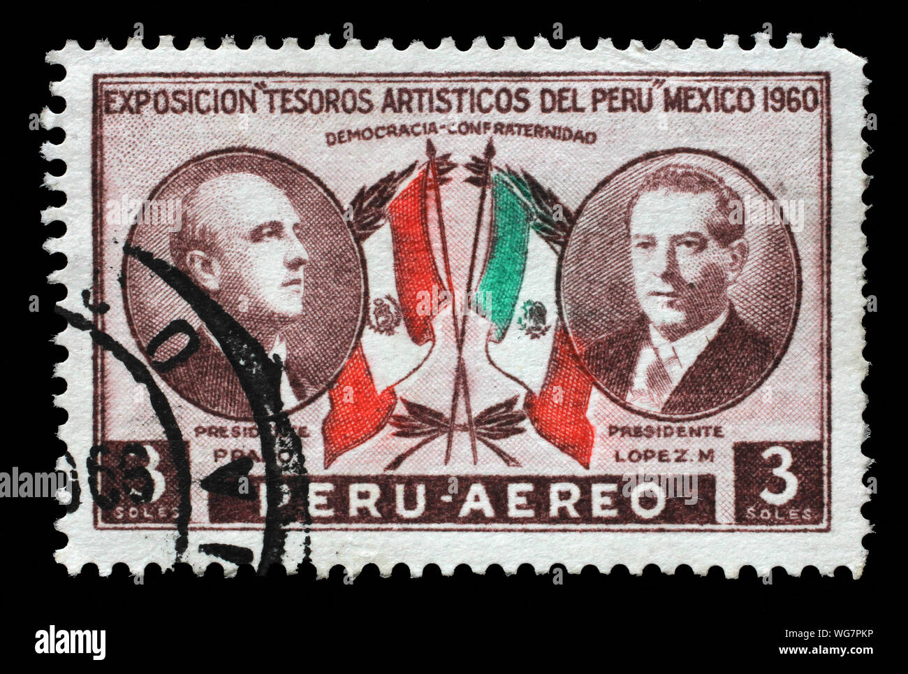 Postage stamp peru hi-res stock photography and images - Alamy