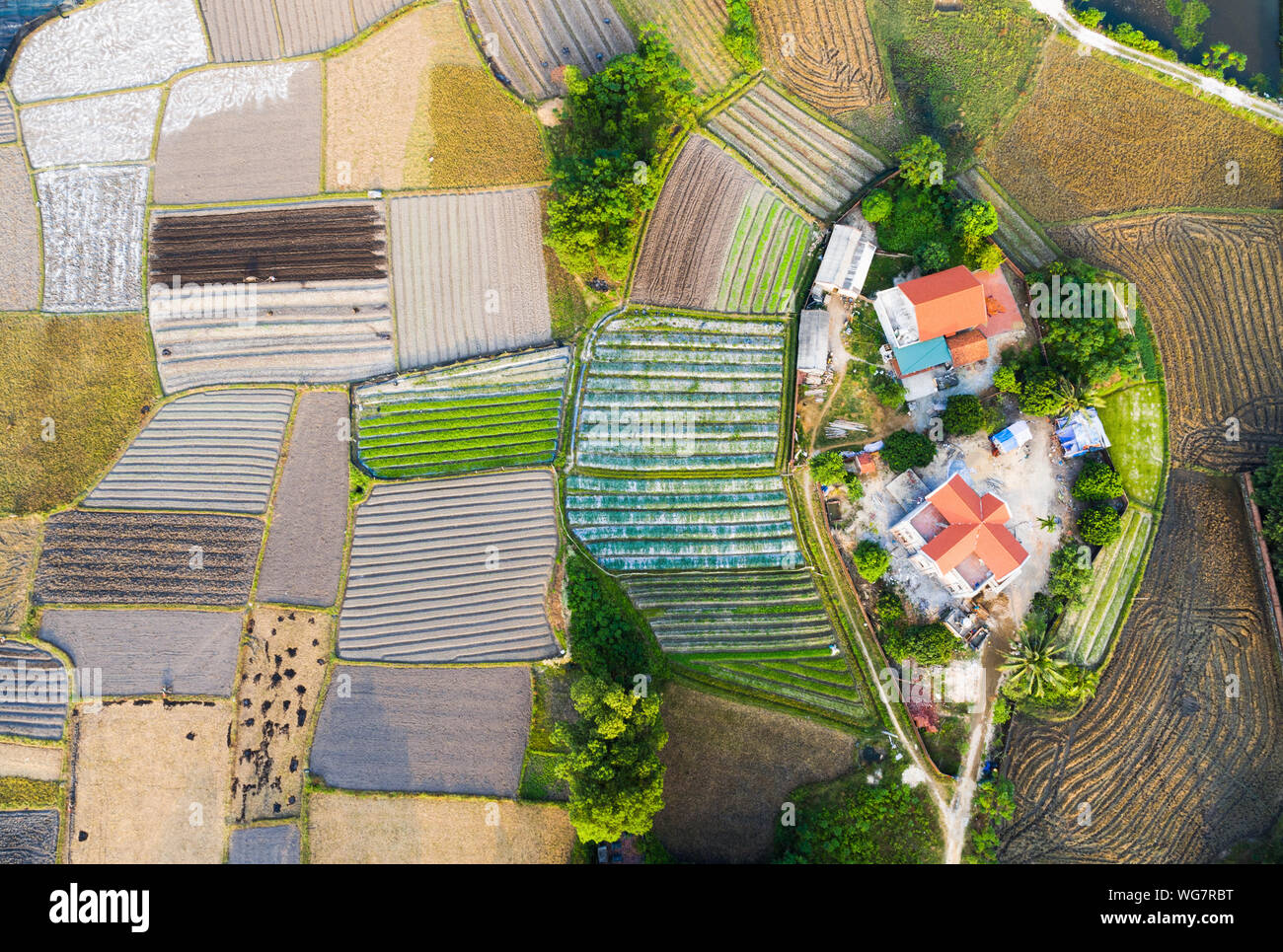 High angle of landscape High Resolution Stock Photography and Images ...