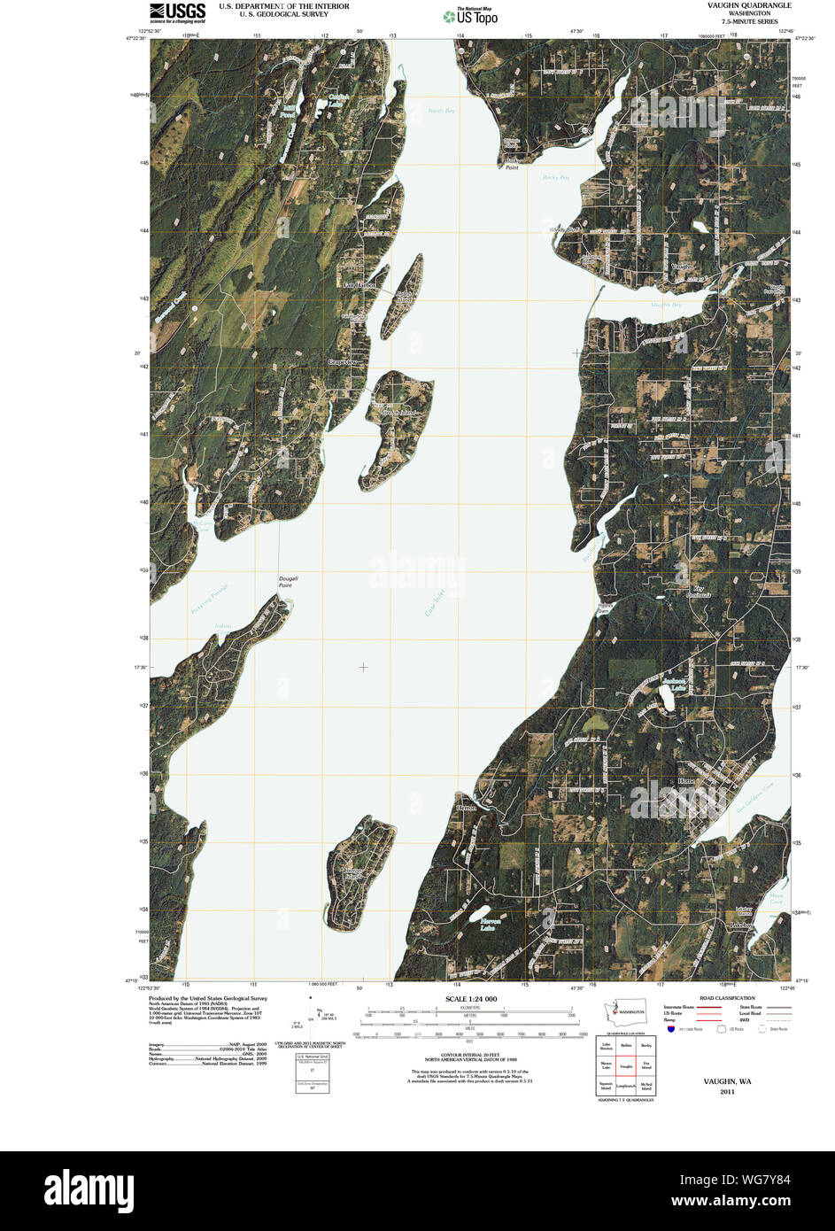 Map of vaughn Cut Out Stock Images & Pictures - Alamy