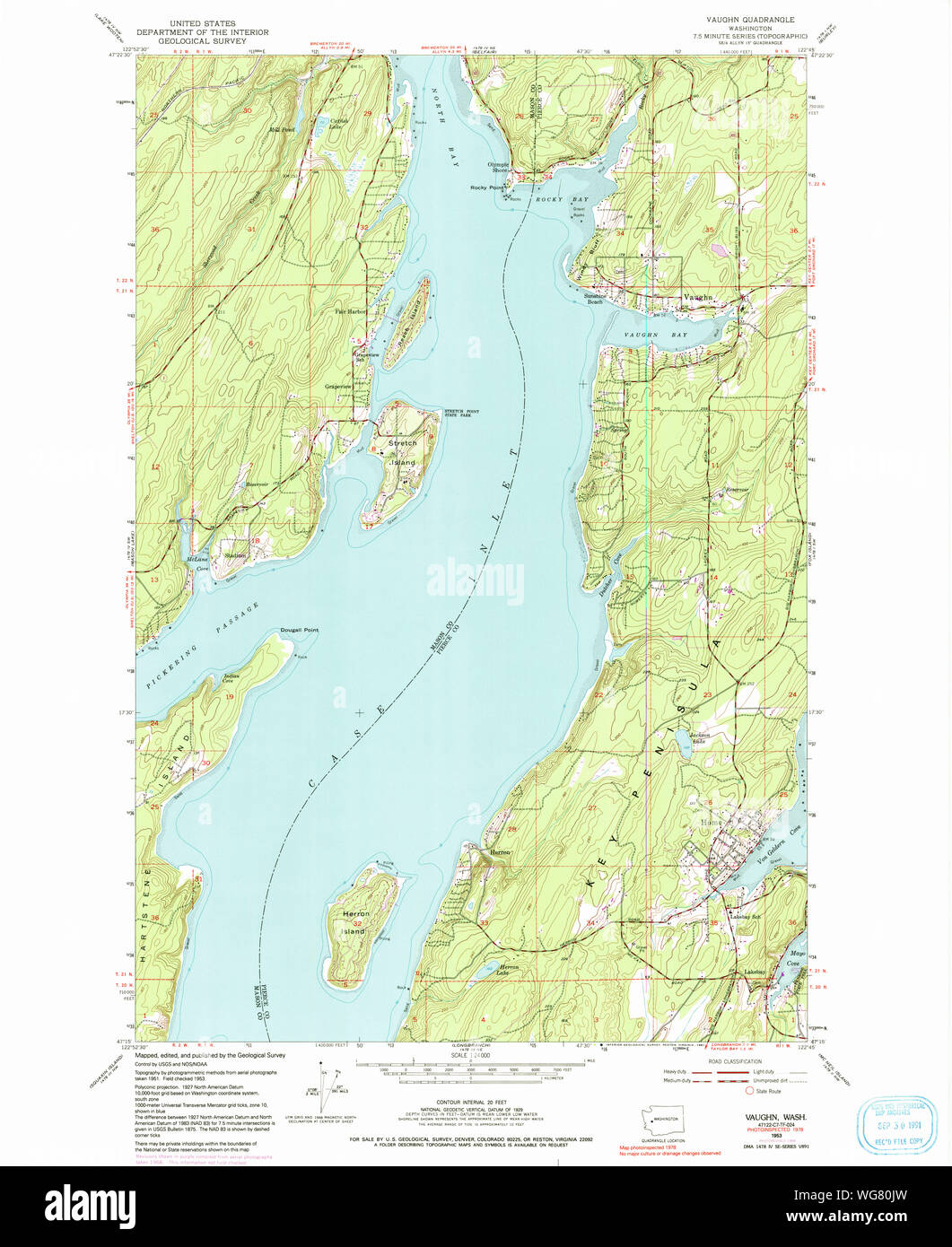 Map of vaughn hi-res stock photography and images - Alamy