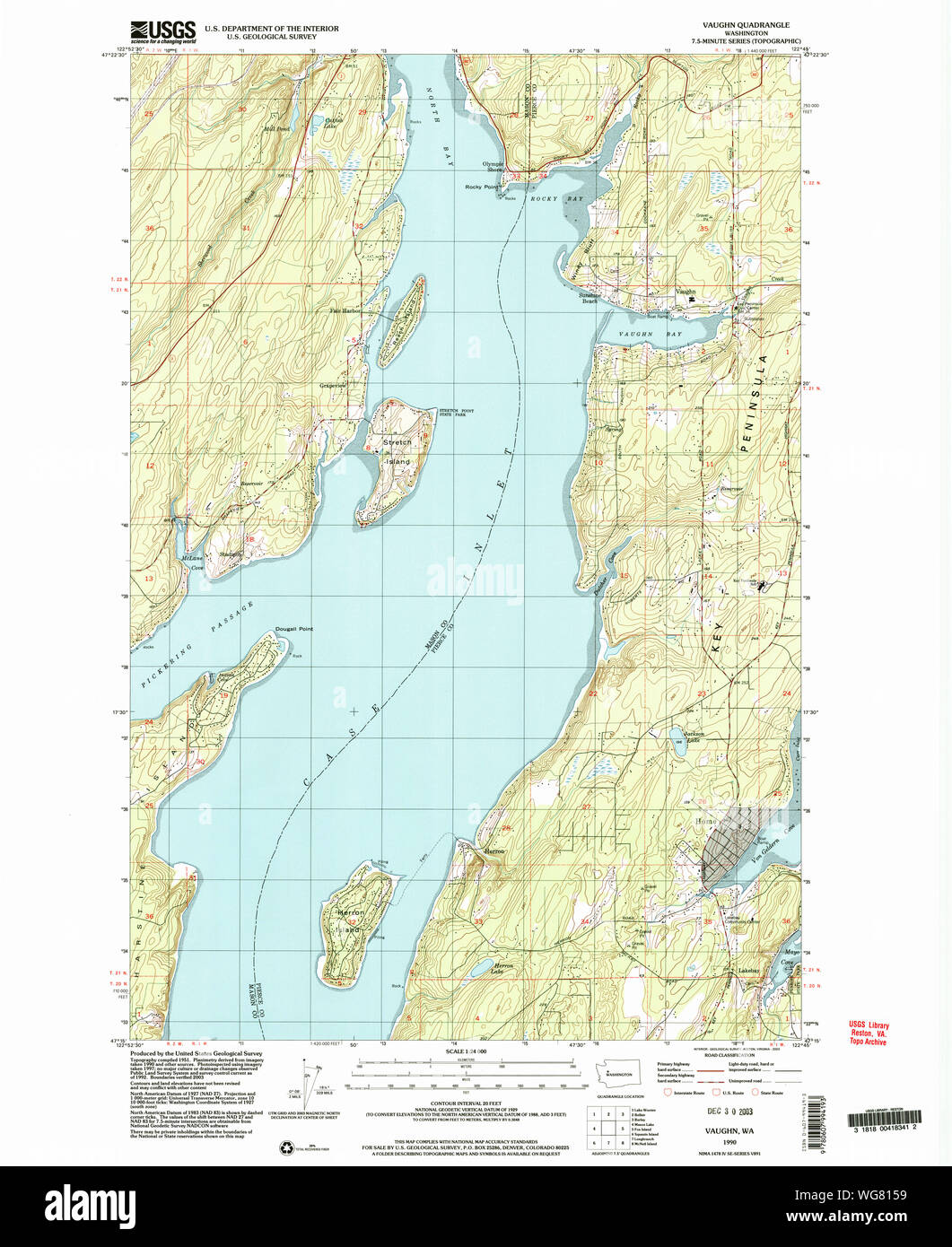 Map of vaughn hi-res stock photography and images - Alamy