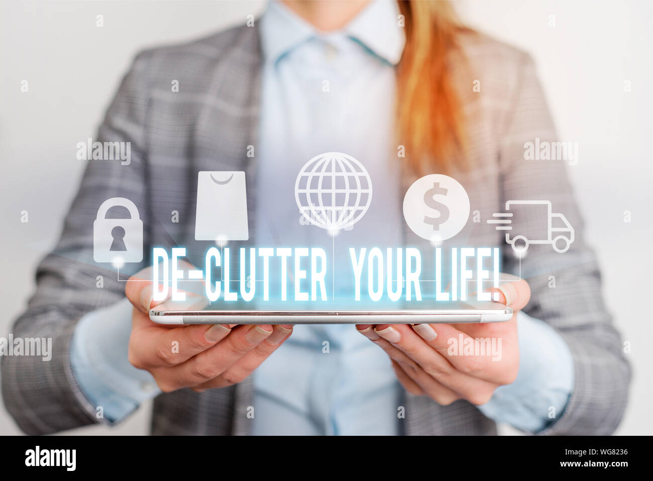 Handwriting text writing De Clutter Your Life. Conceptual photo remove ...