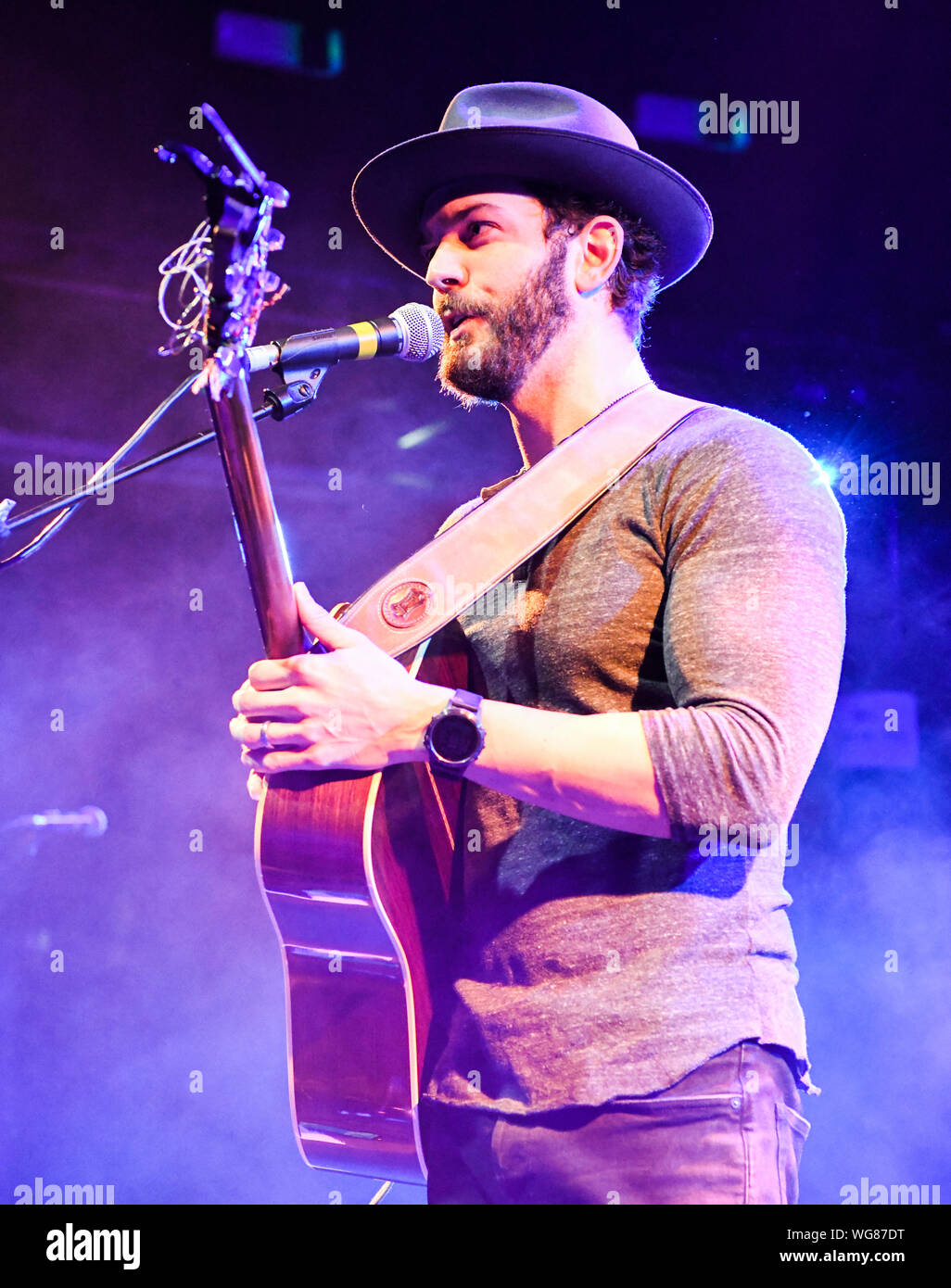 Ryan Kinder live in London Stock Photo - Alamy