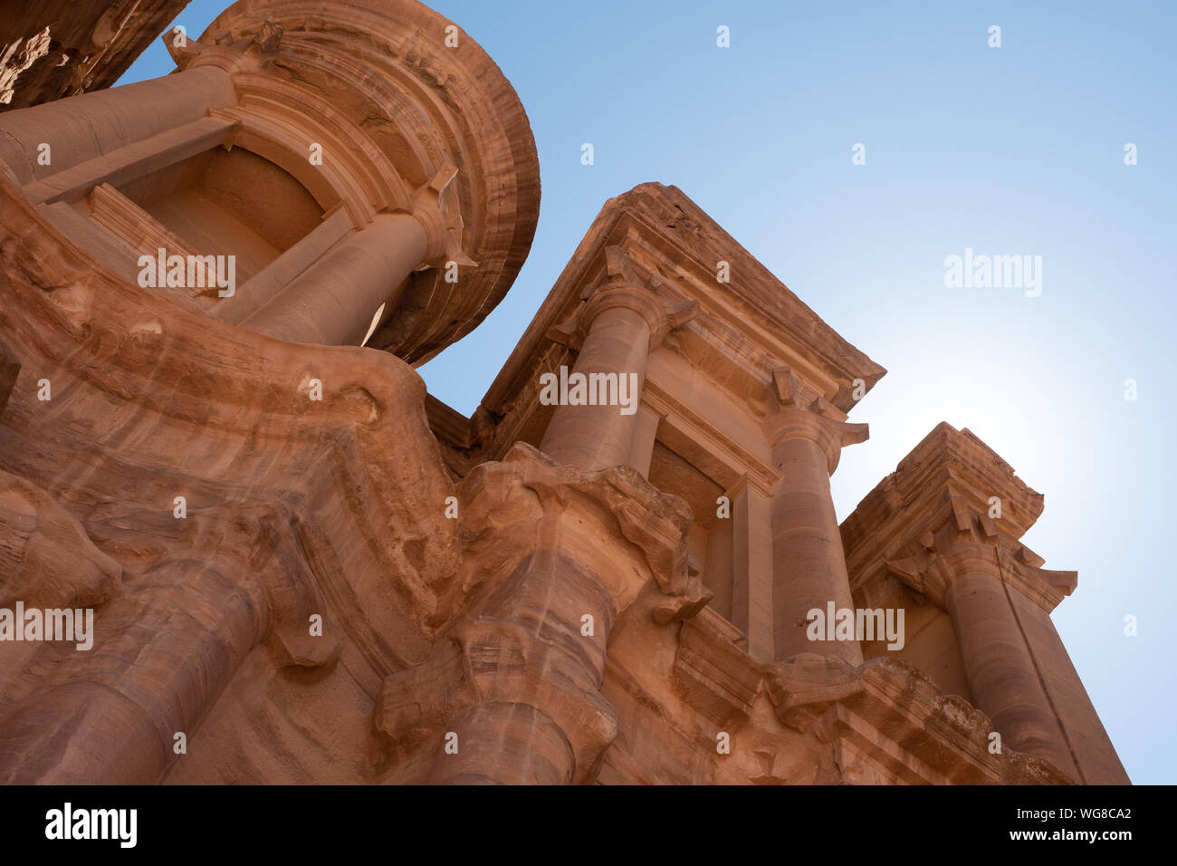 The Monastery, Petra's largest monument, in Jordan Stock Photo - Alamy