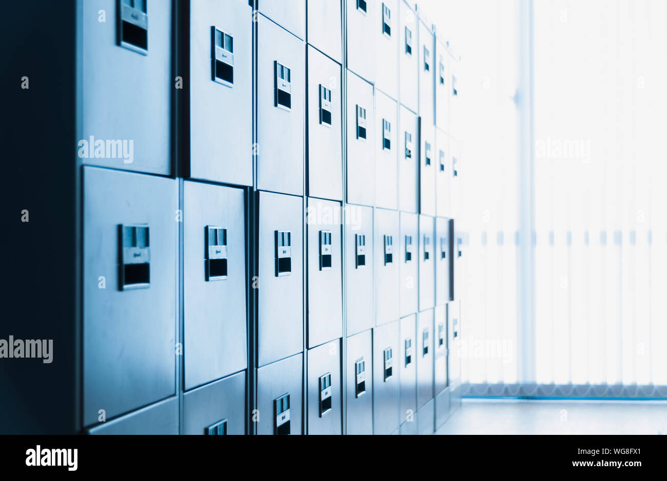 Locker room wall hi-res stock photography and images - Alamy