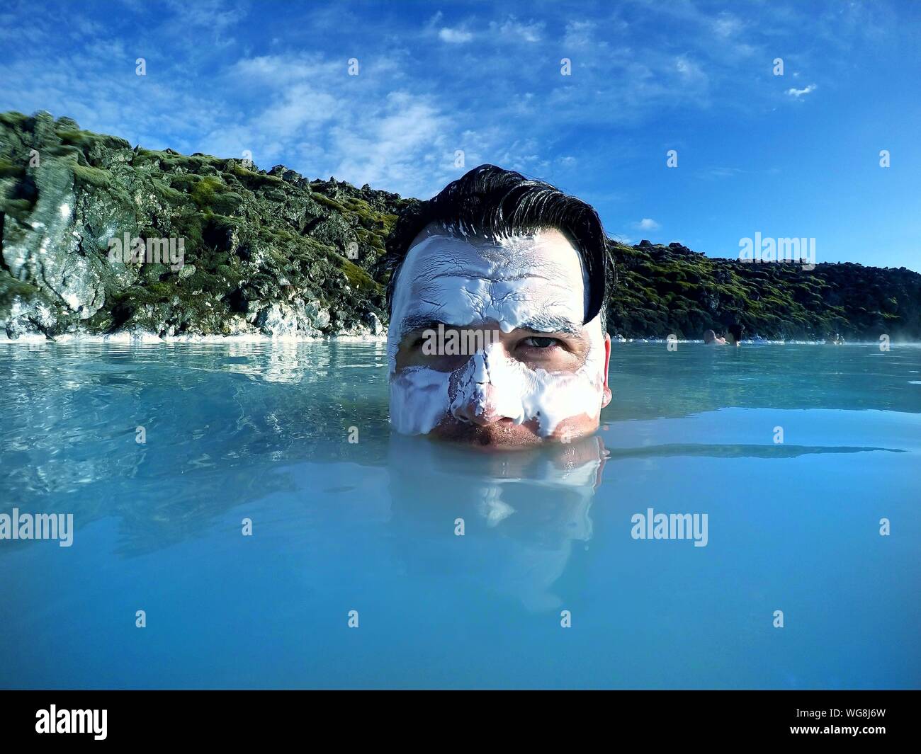 Adults in hot spring water hi-res stock photography and images - Alamy