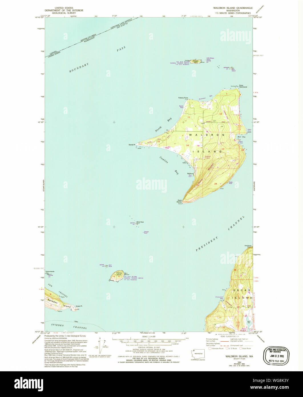 Waldron island hi-res stock photography and images - Alamy