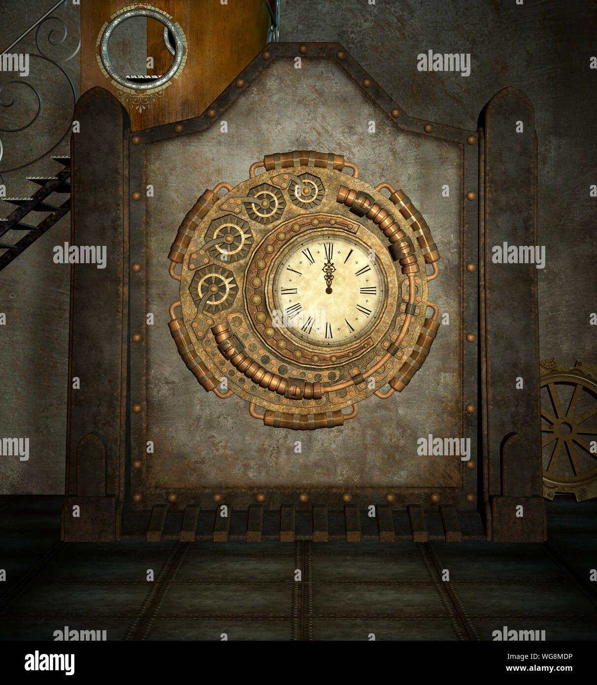 Steampunk art style hi-res stock photography and images - Alamy