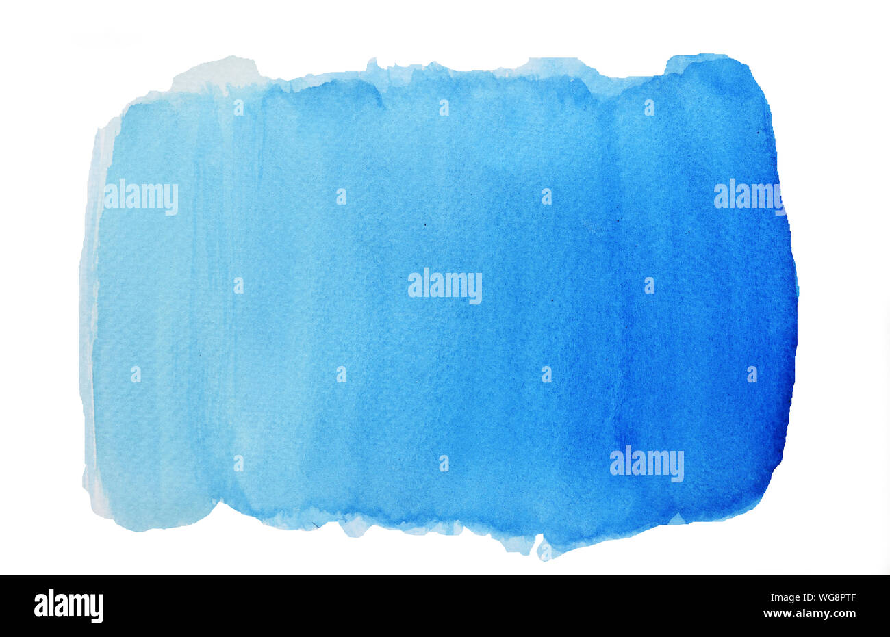 Color gradation with Abstract pattern square with blue color on white ...