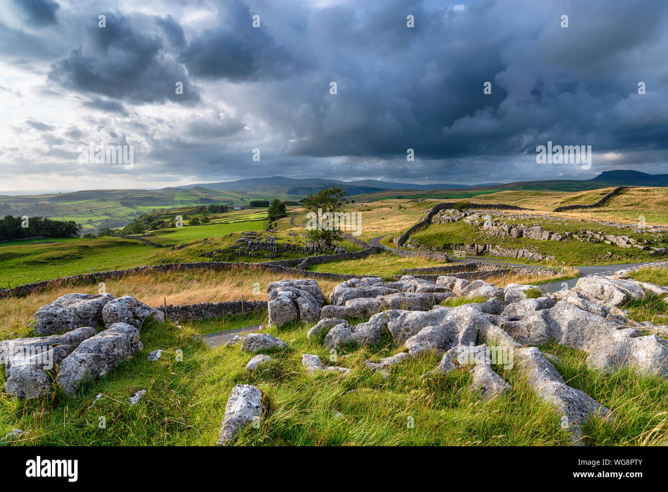 Stunning scenery and dramatic skies at the Winskill Stones at ...