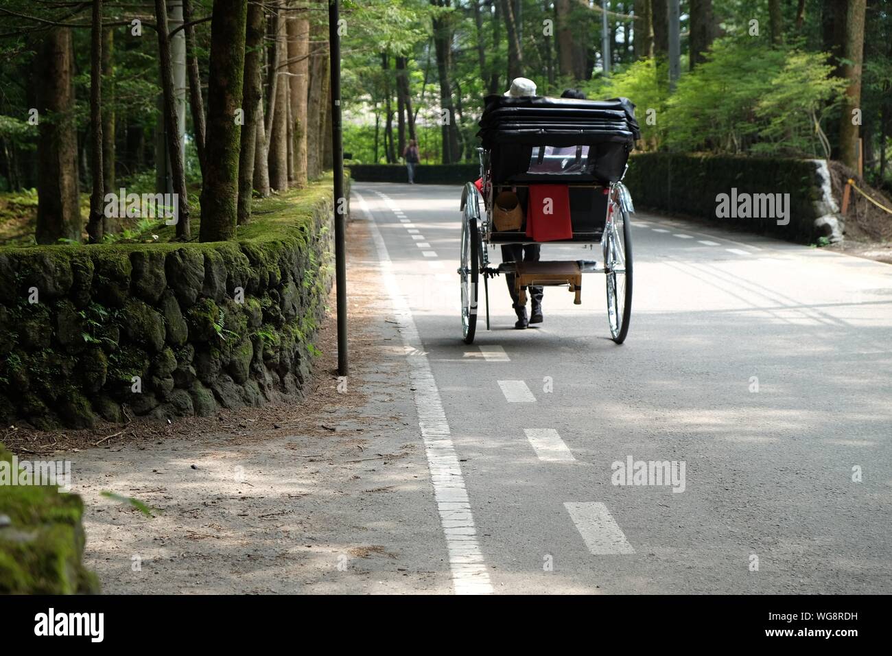 Pulled rickshaw hi-res stock photography and images - Alamy