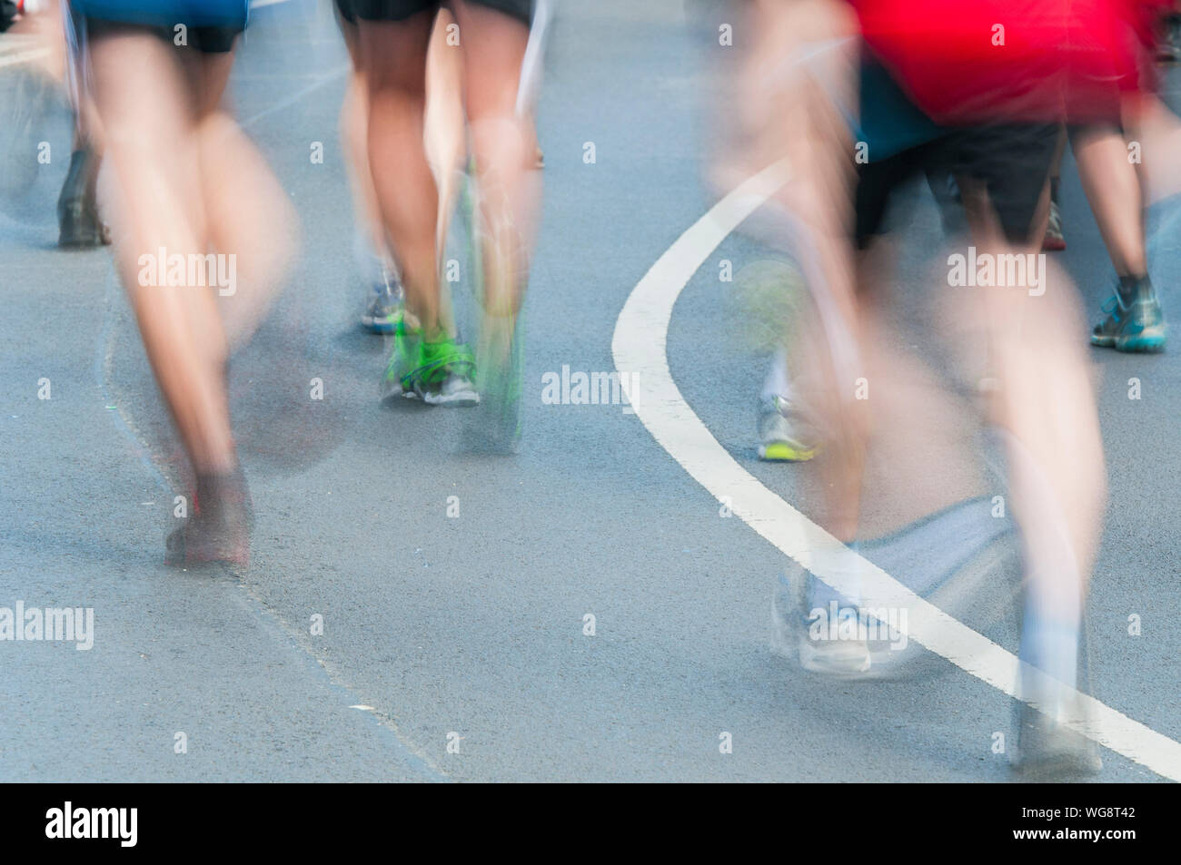 Athlete race blurred hi-res stock photography and images - Alamy