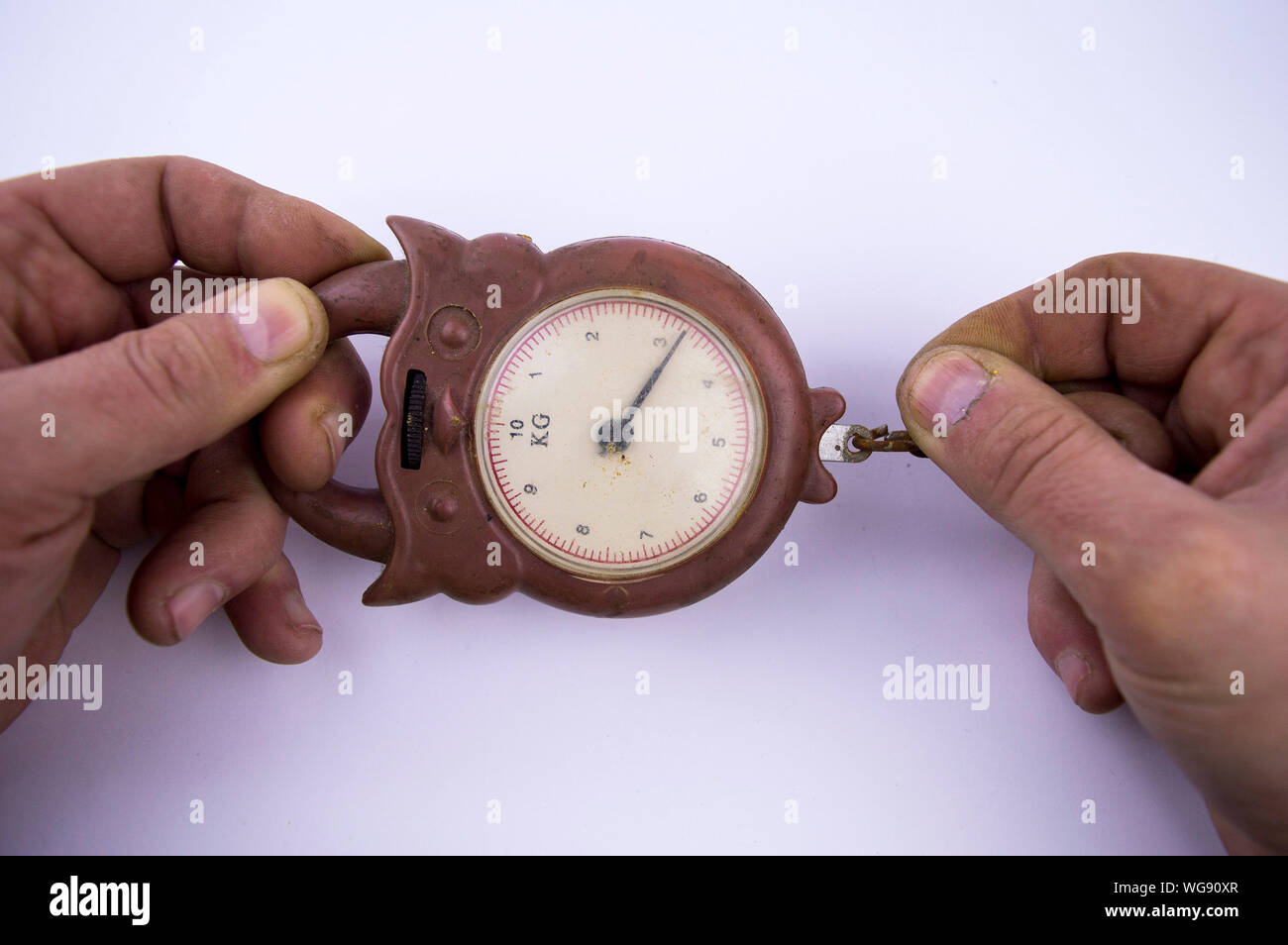 Hand pocket scale hi-res stock photography and images - Alamy