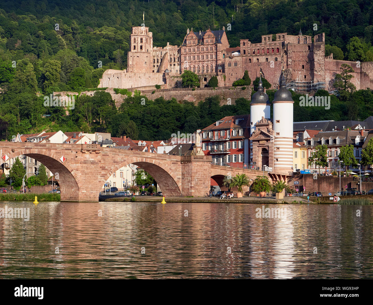 Heidelberg castle gate hi-res stock photography and images - Alamy