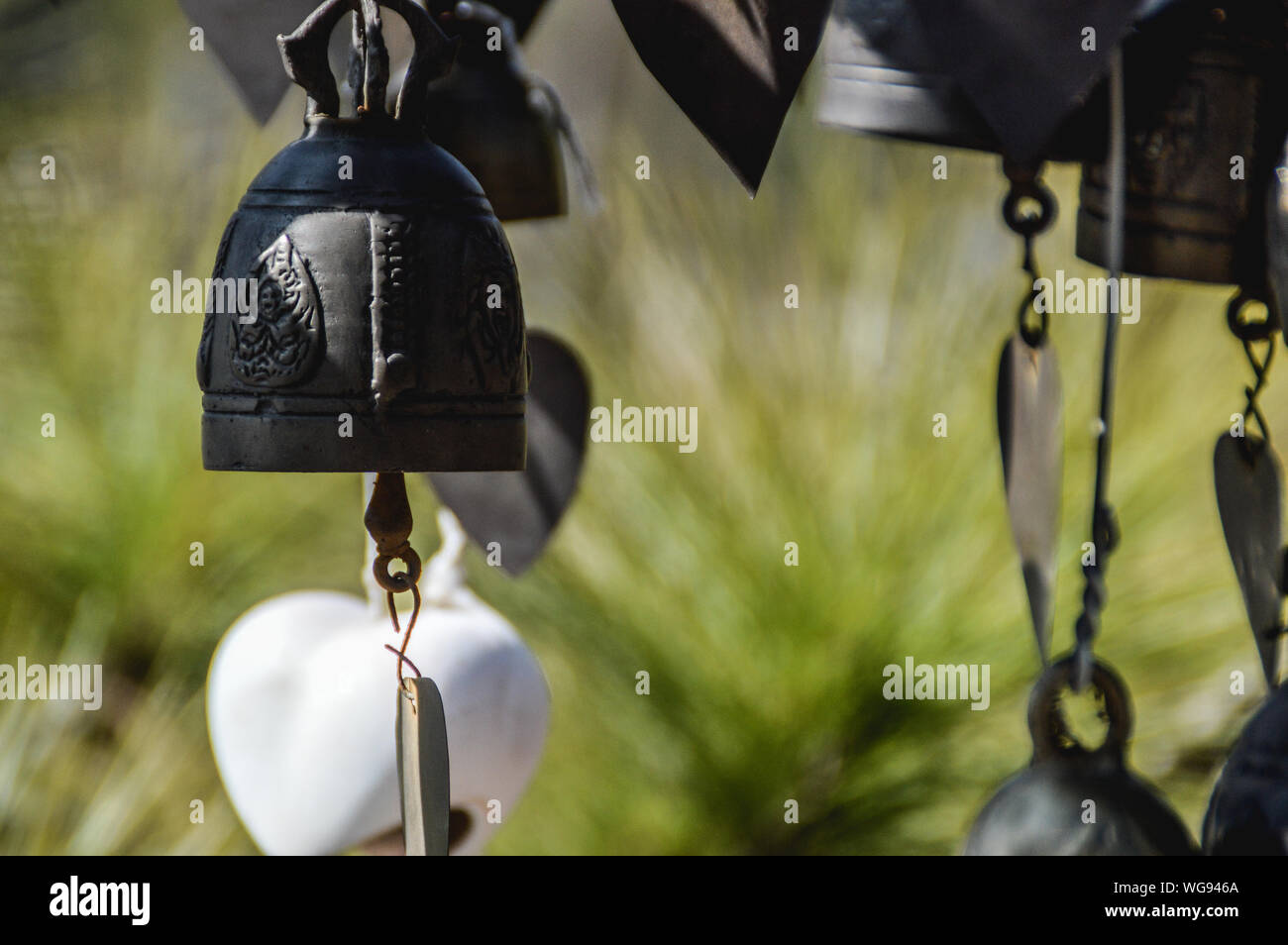 Hanging bells hi-res stock photography and images - Alamy