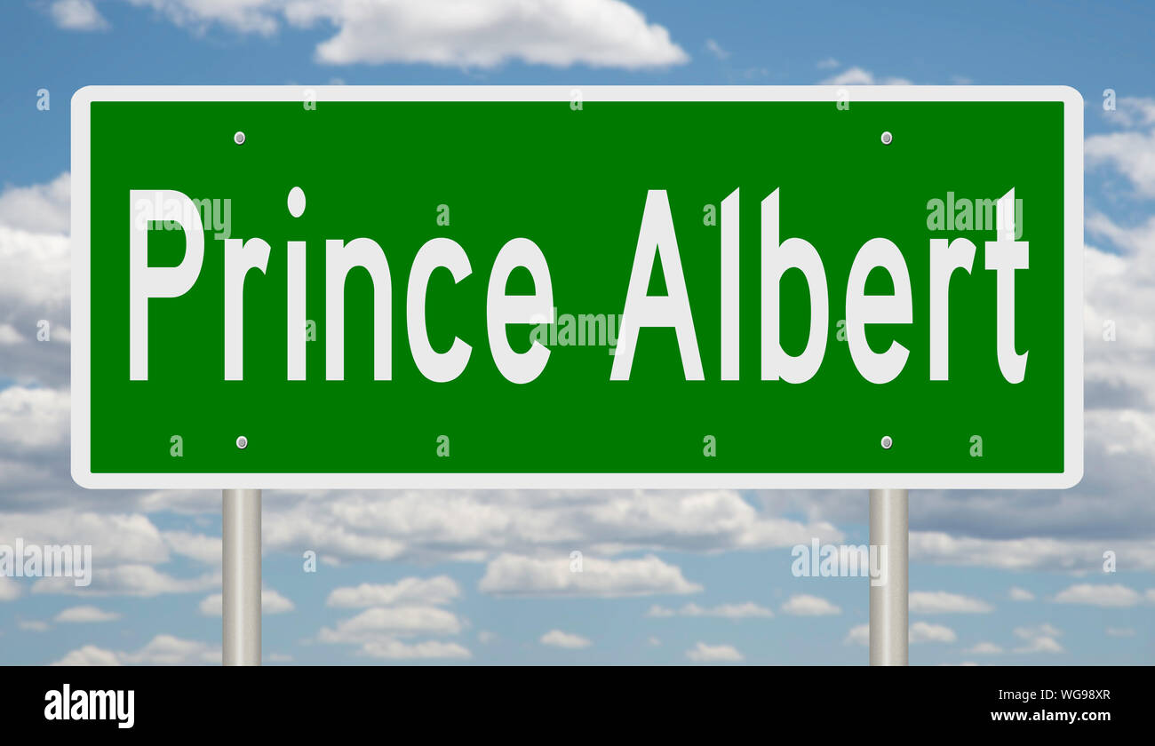 Prince albert road sign hi-res stock photography and images - Alamy