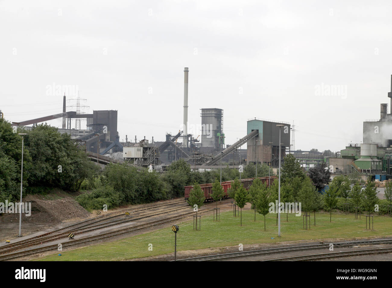 IRONWORKS in Duisburg Germany Stock Photo - Alamy