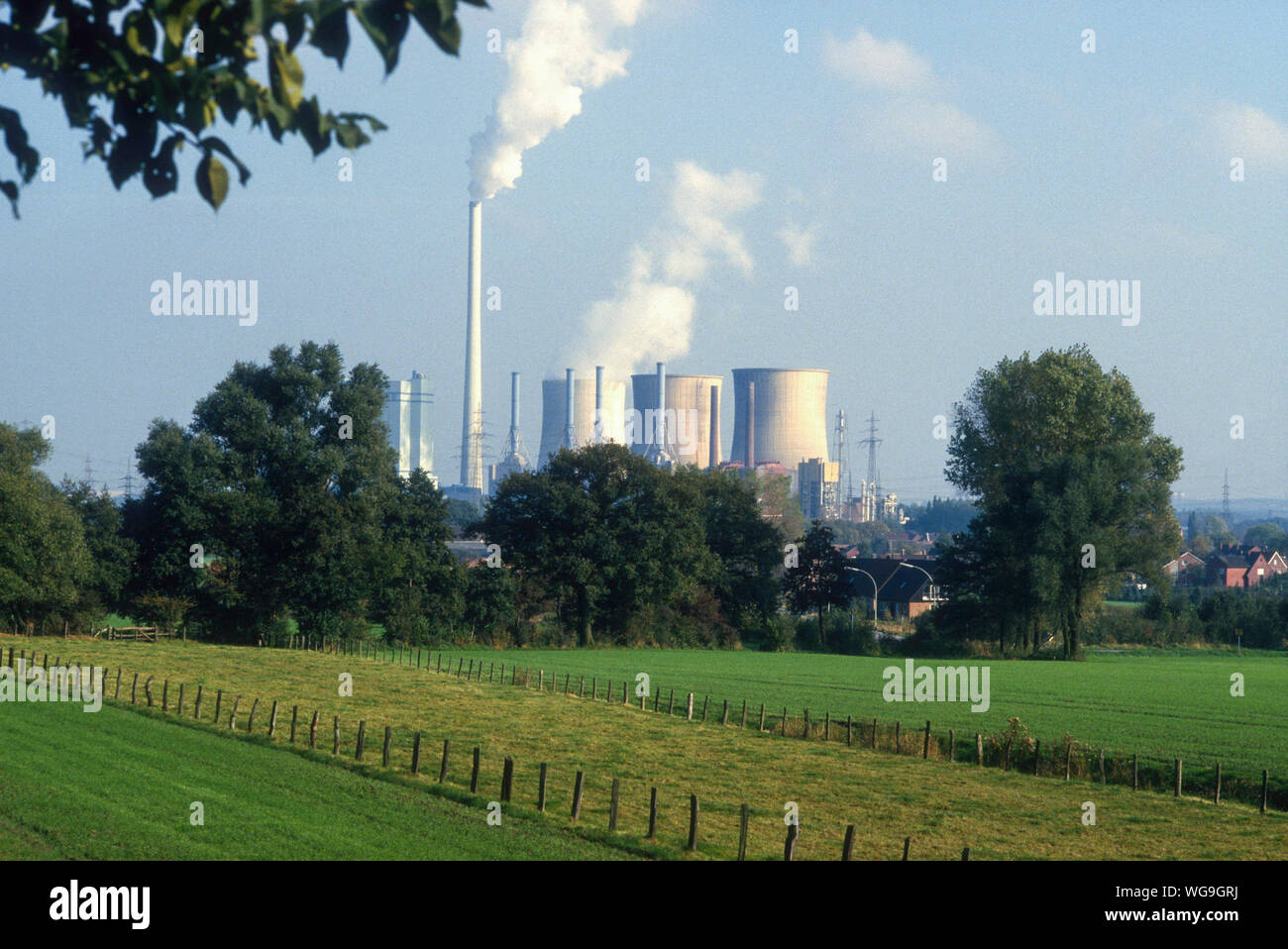 COOLING TOWER for power plant in Germany Stock Photo - Alamy