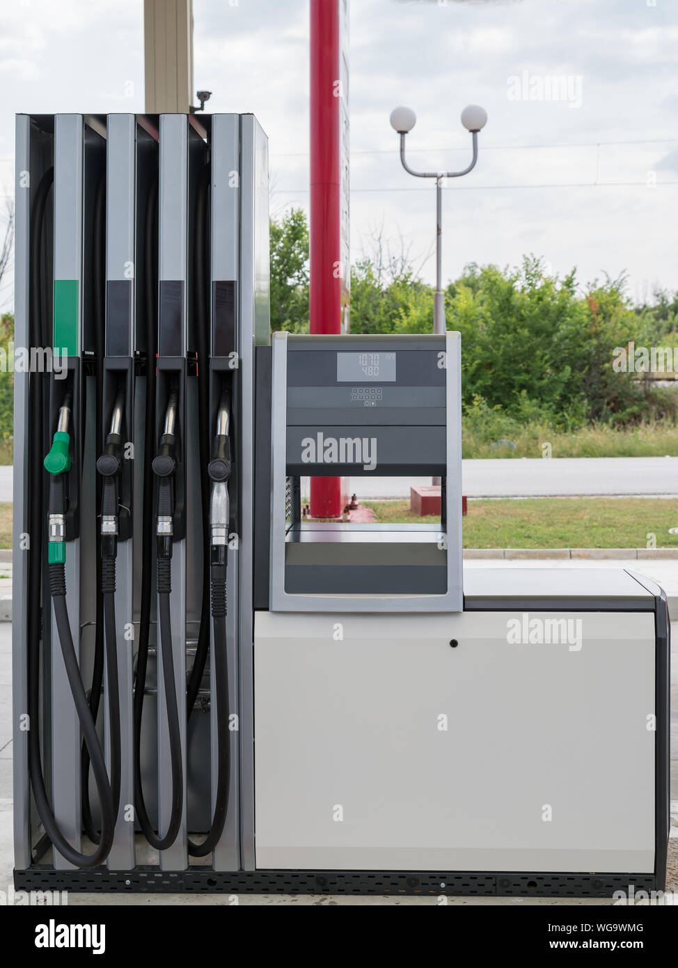 Fuel dispenser display hi-res stock photography and images - Alamy