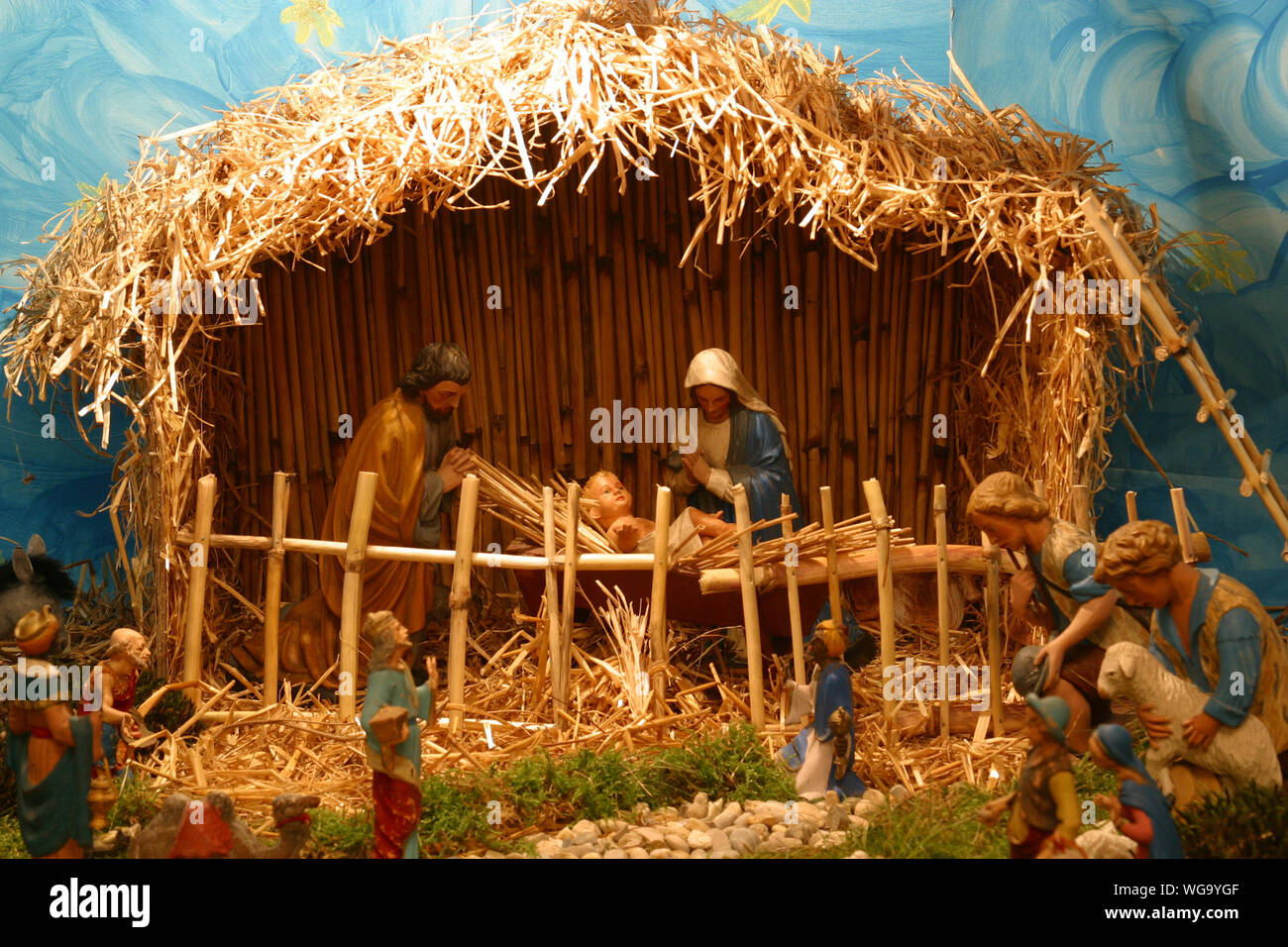 Close Up Nativity Scene High Resolution Stock Photography and Images ...
