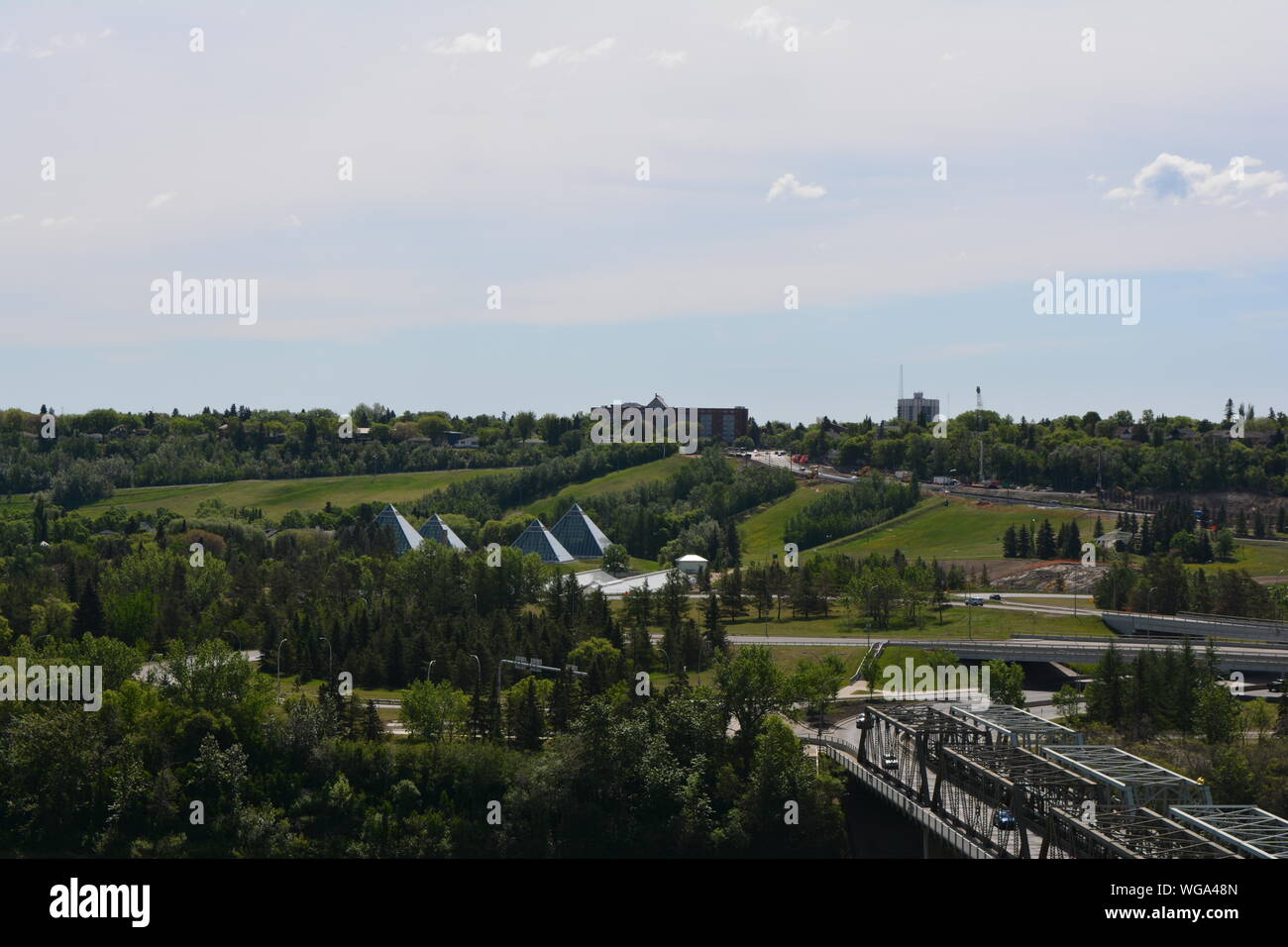 Edmonton river park hi-res stock photography and images - Alamy
