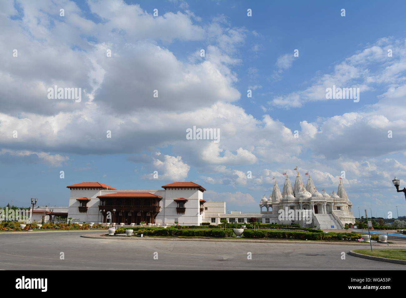 BAPS Shri Swaminarayan Mandir, Toronto, ON, Canada Stock Photo - Alamy