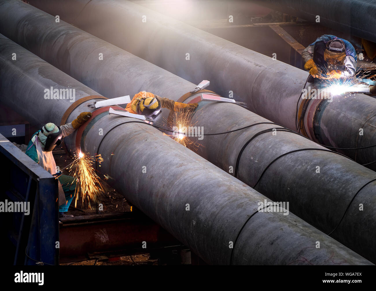 Pipeline Welding High Resolution Stock Photography and Images - Alamy
