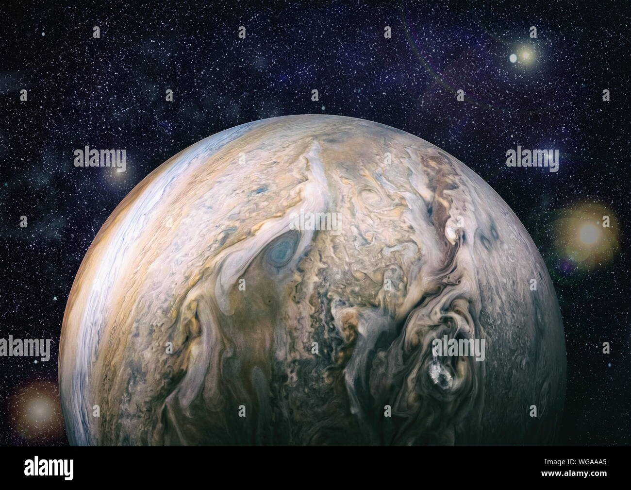 Cosmic clouds of mist on bright colorful backgrounds. Elements of this ...