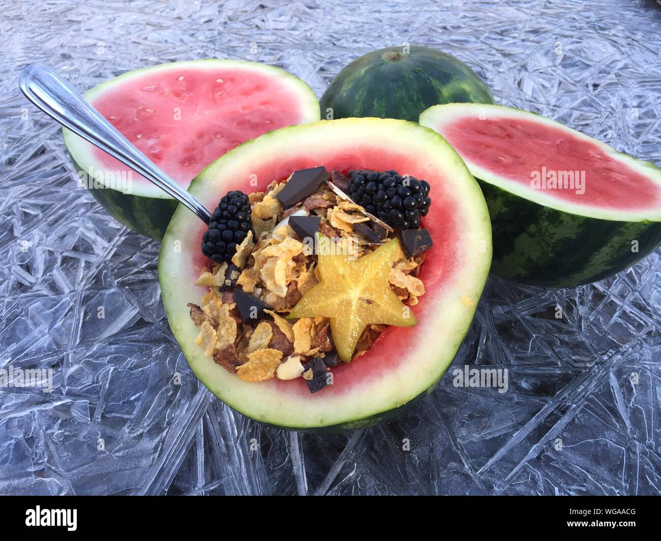 Watermelon and chocolate hi-res stock photography and images - Alamy