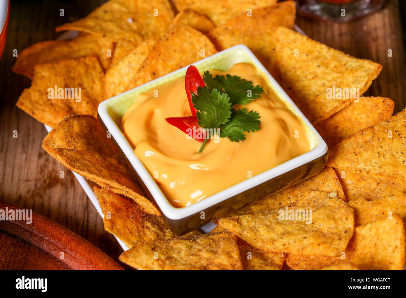 Nacho table hi-res stock photography and images - Alamy