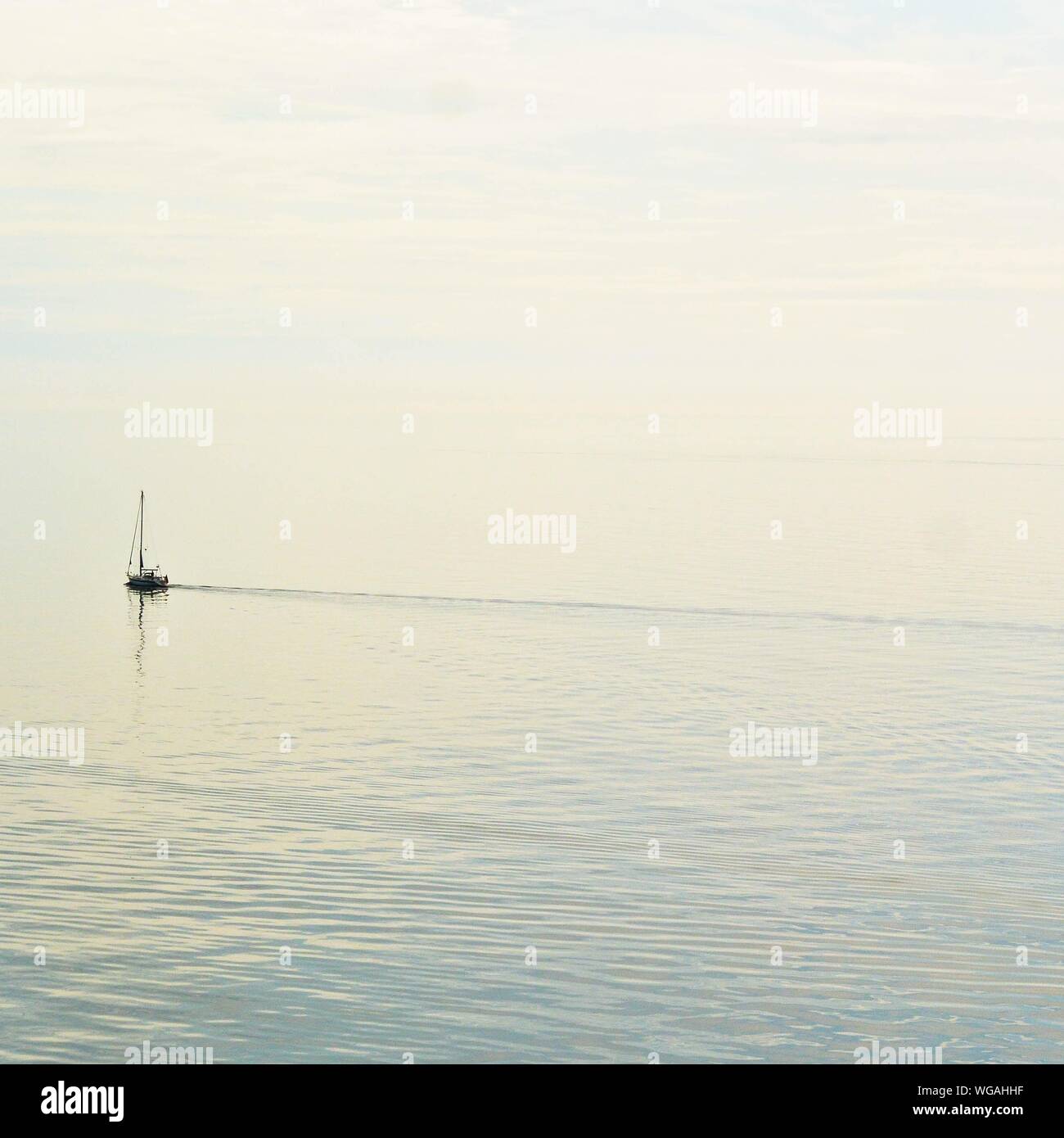 Single sailboat hi-res stock photography and images - Alamy