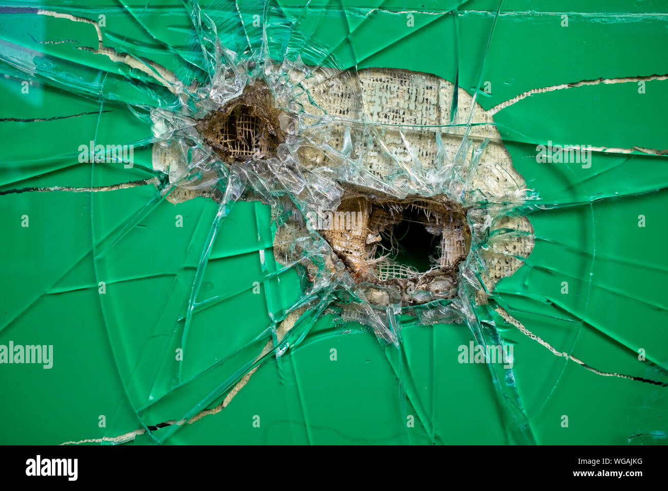 Bullet Holes In Glass Forensics