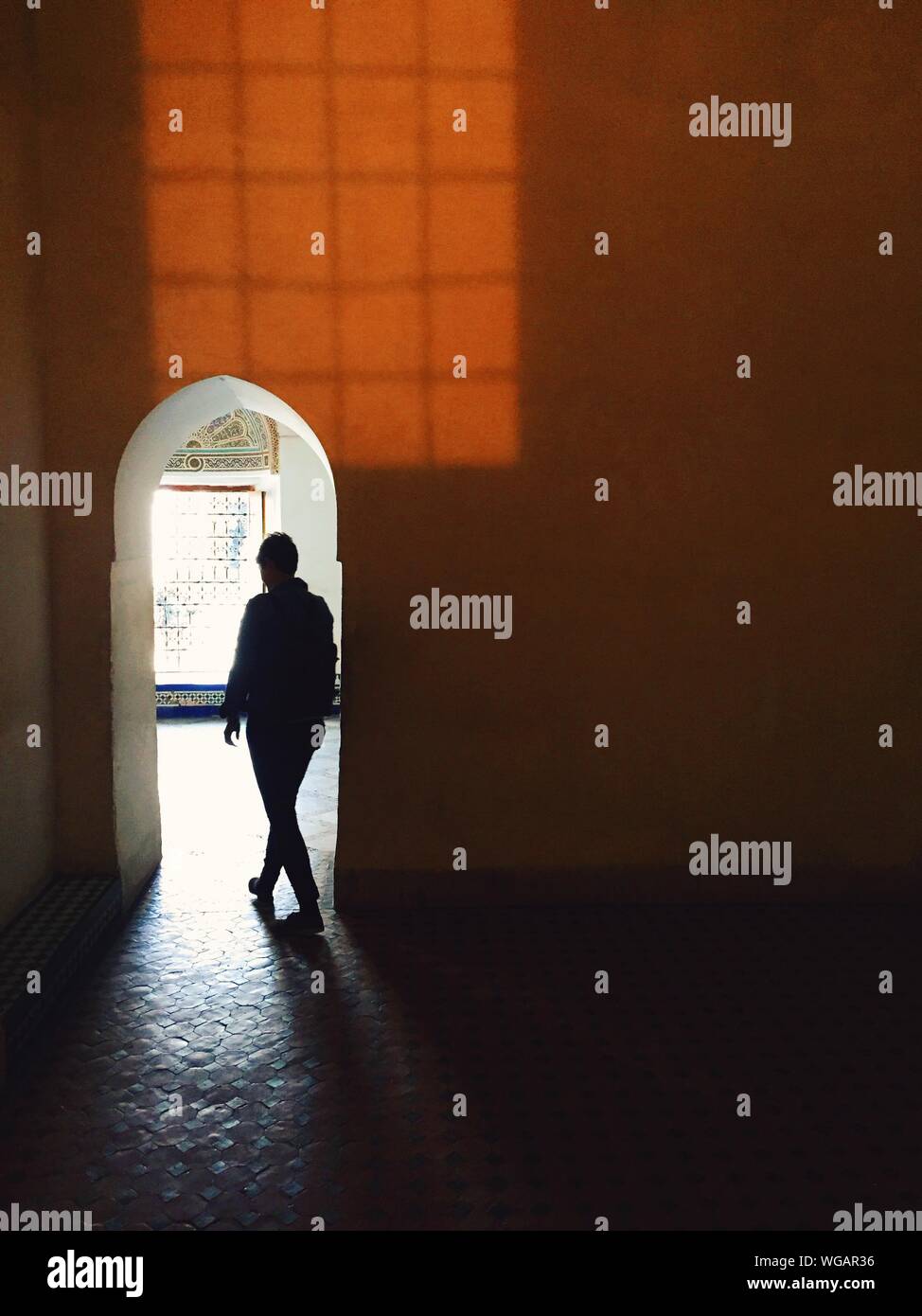 Inside man walking hi-res stock photography and images - Alamy