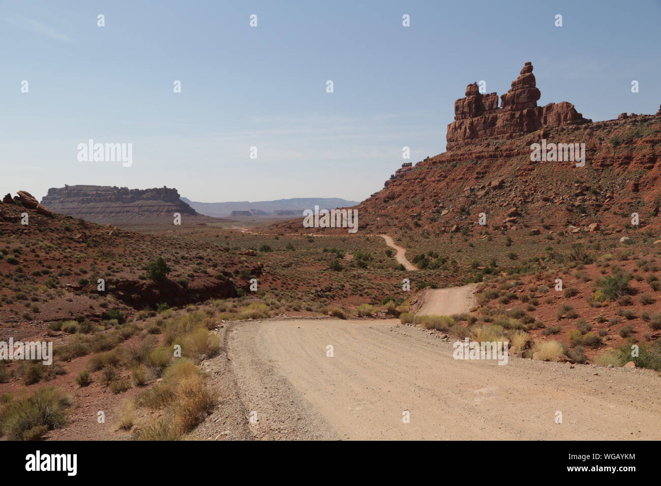 in USA inside the monument valley park the beauty of amazing nature ...